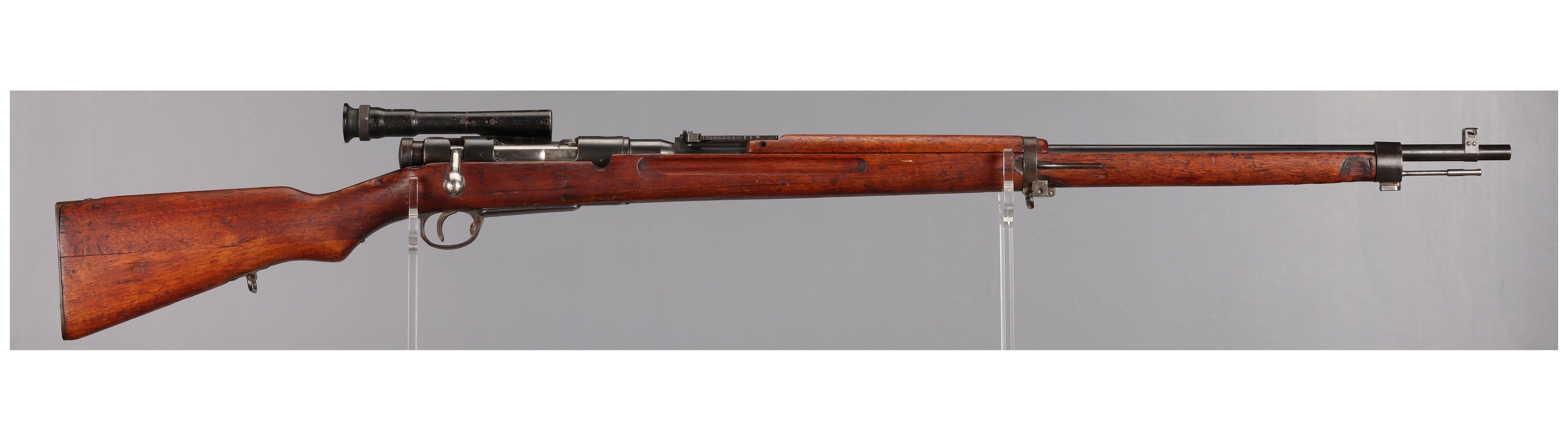 WWII Japanese Type 97 Bolt Action Sniper Rifle with Scope | Rock Island ...