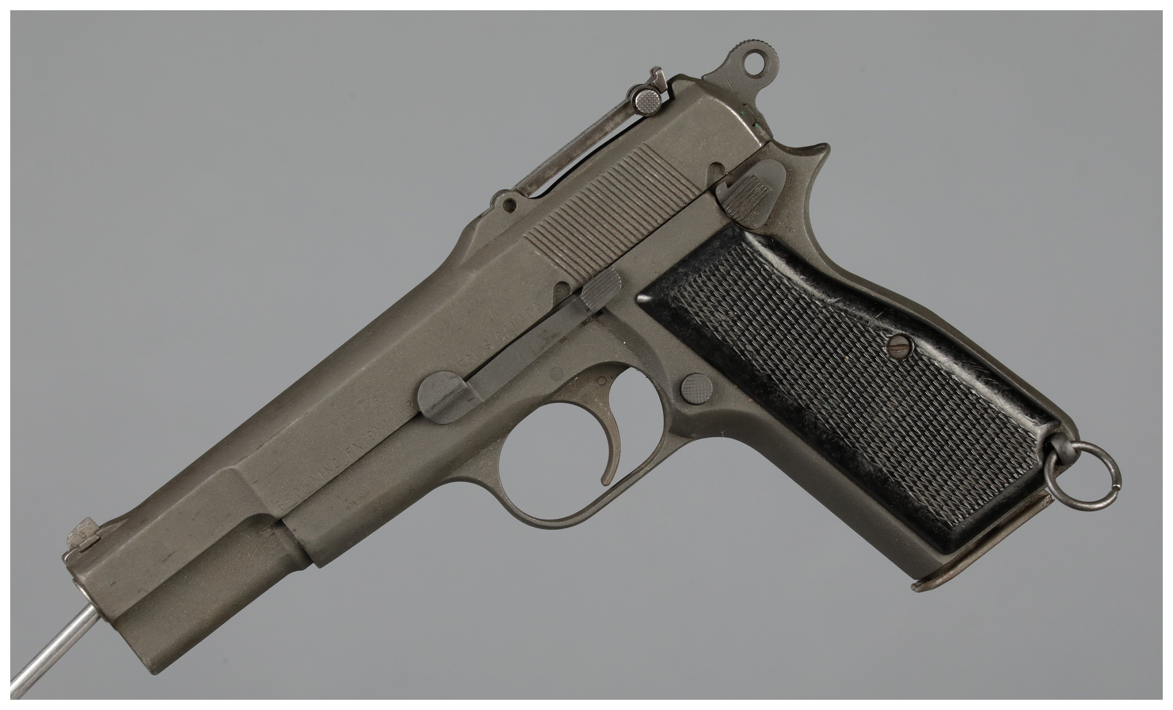 WWII Chinese Contract Inglis Mk I* High-Power Pistol with Stock | Rock ...