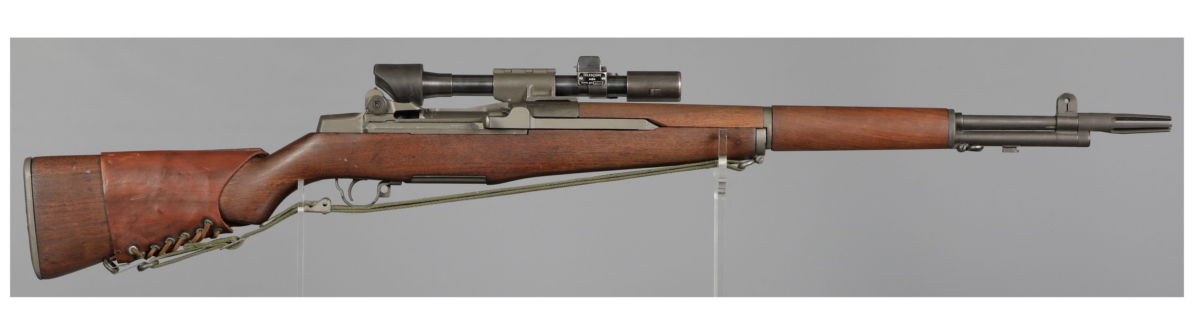 "LEAD" Marked U.S. Springfield M1D Rifle with Scope and Box | Rock ...