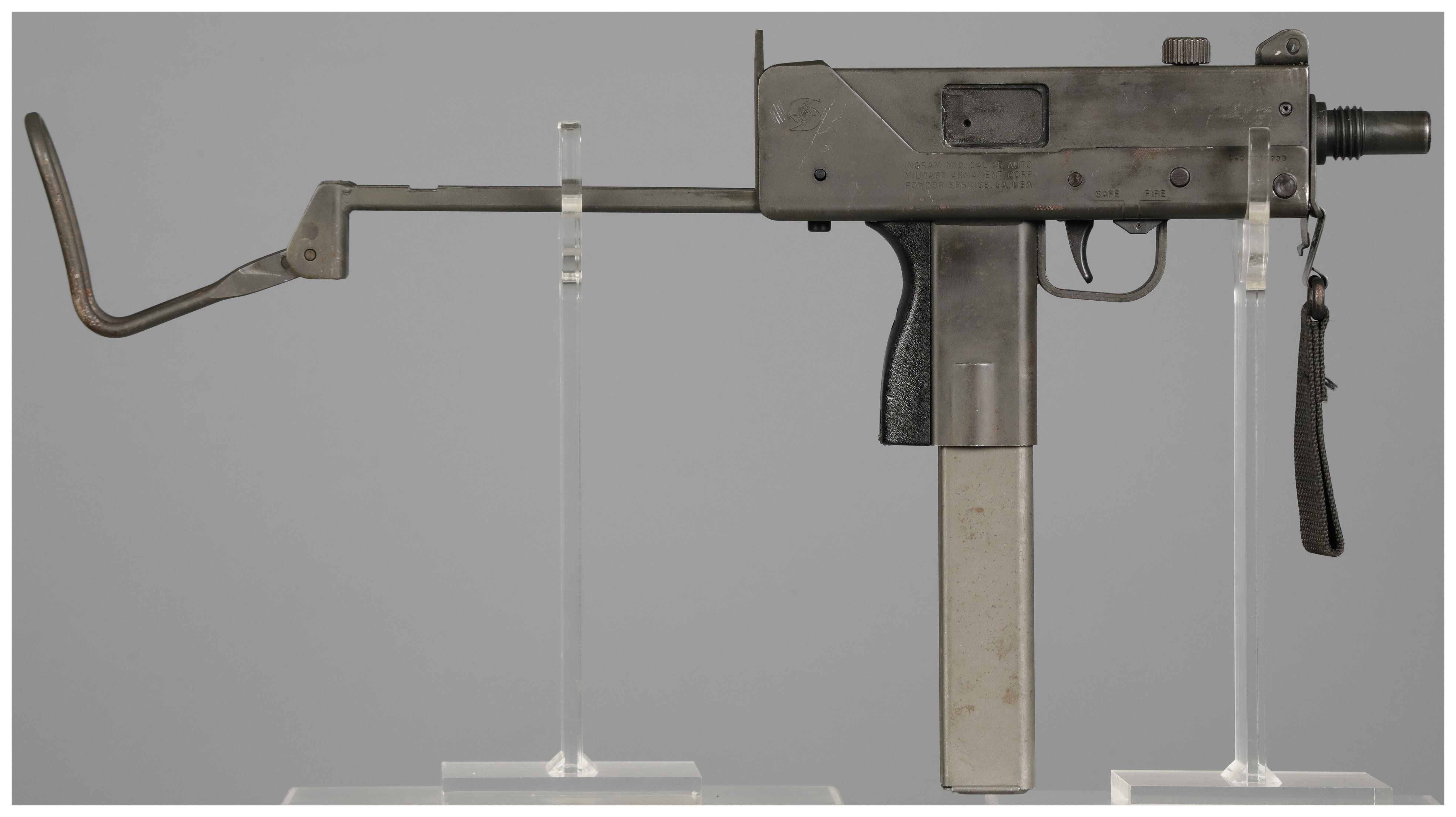 MAC M10 Submachine Gun, Class III/NFA | Rock Island Auction
