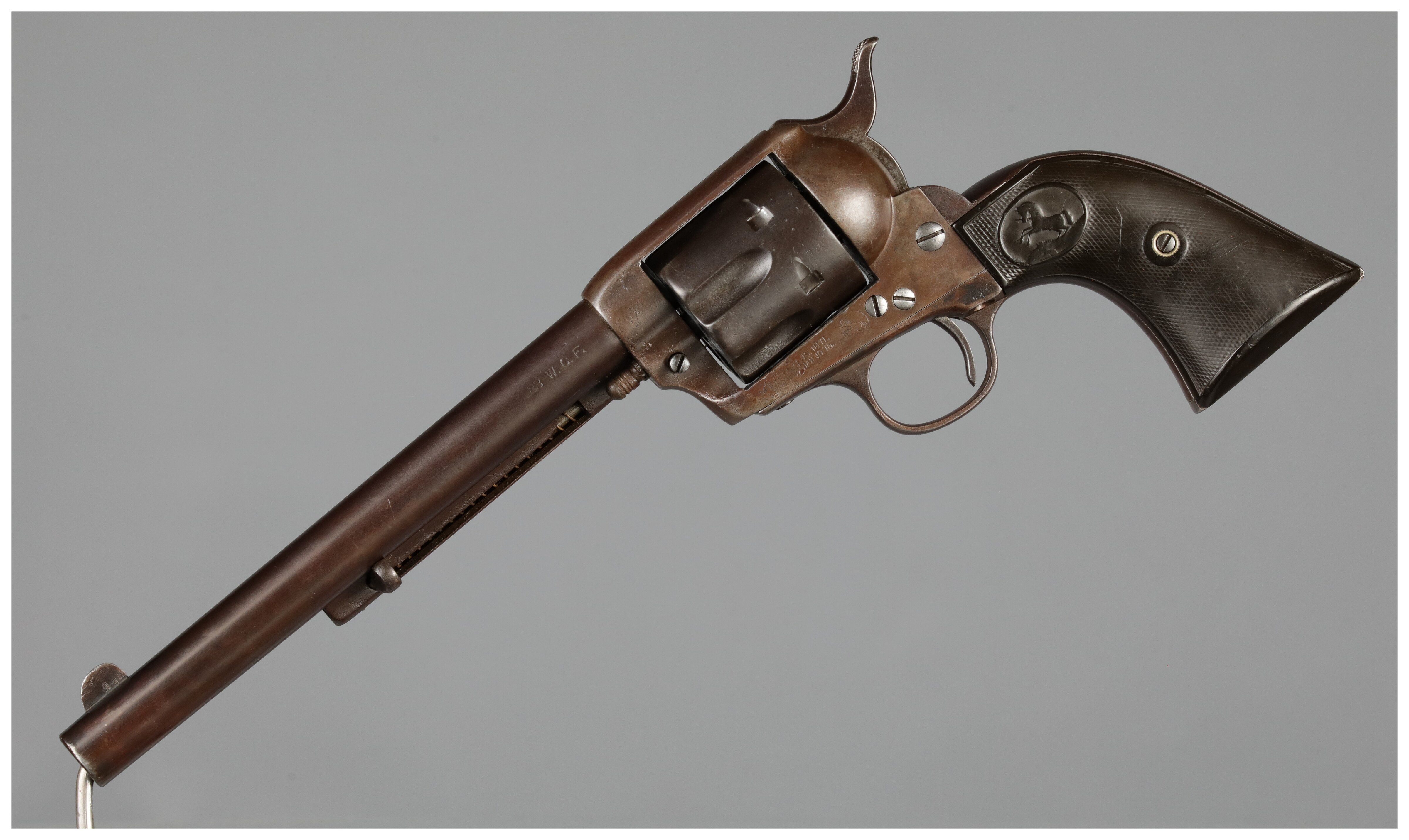 Colt Single Action Army Revolver Owned by Bart Skelton | Rock Island ...