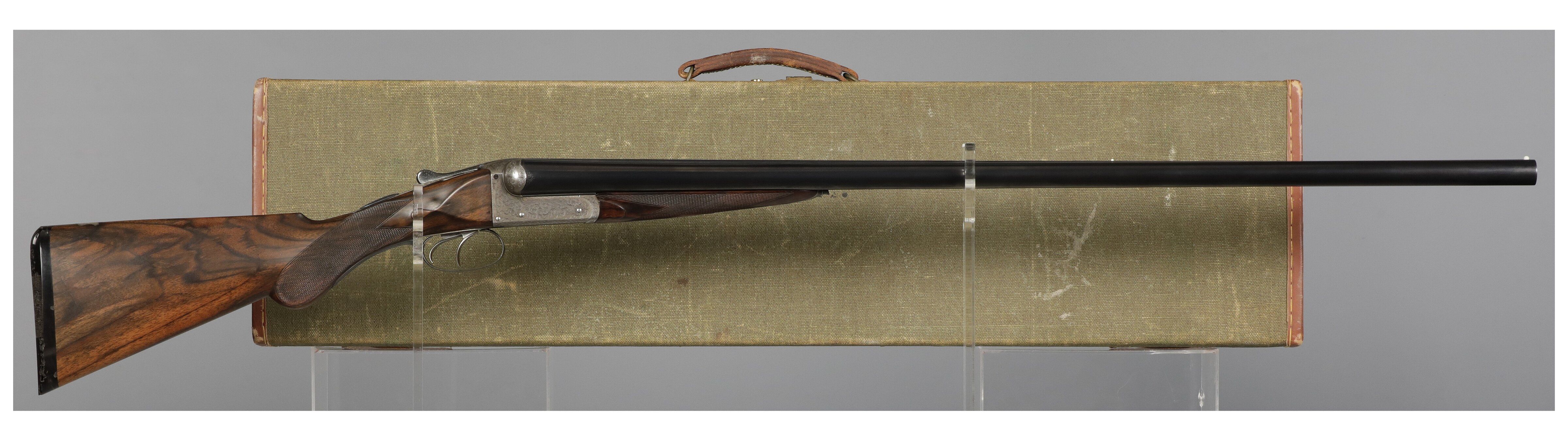 Factory Engraved William Cashmore Boxlock Double Barrel Shotgun | Rock ...