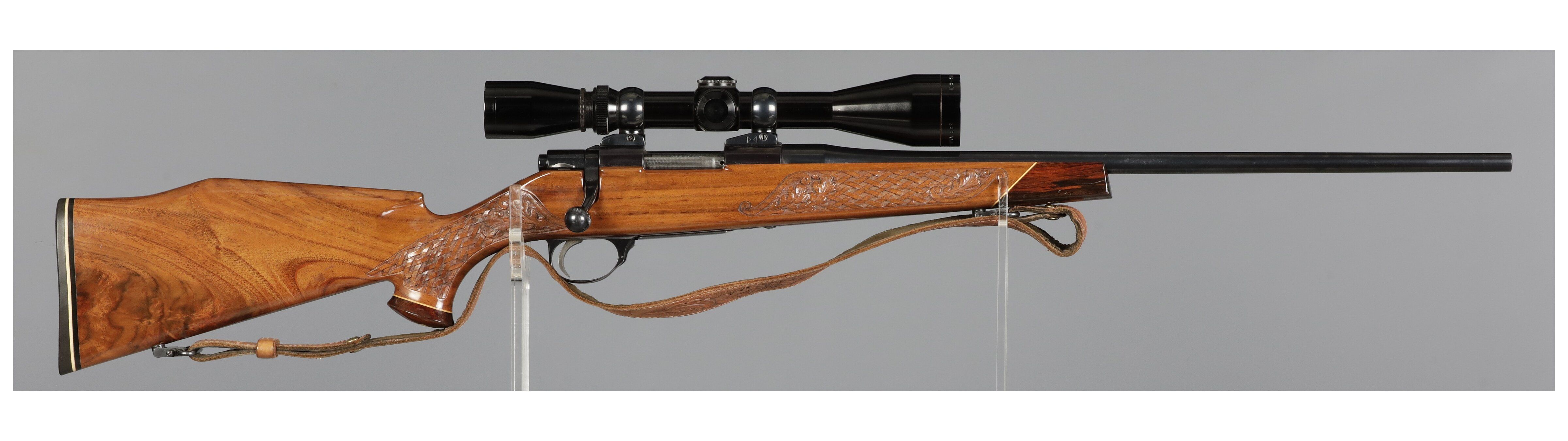 O'Brien Rifle Co. Sako L461 Rifle with Scope and Carved Stock | Rock ...