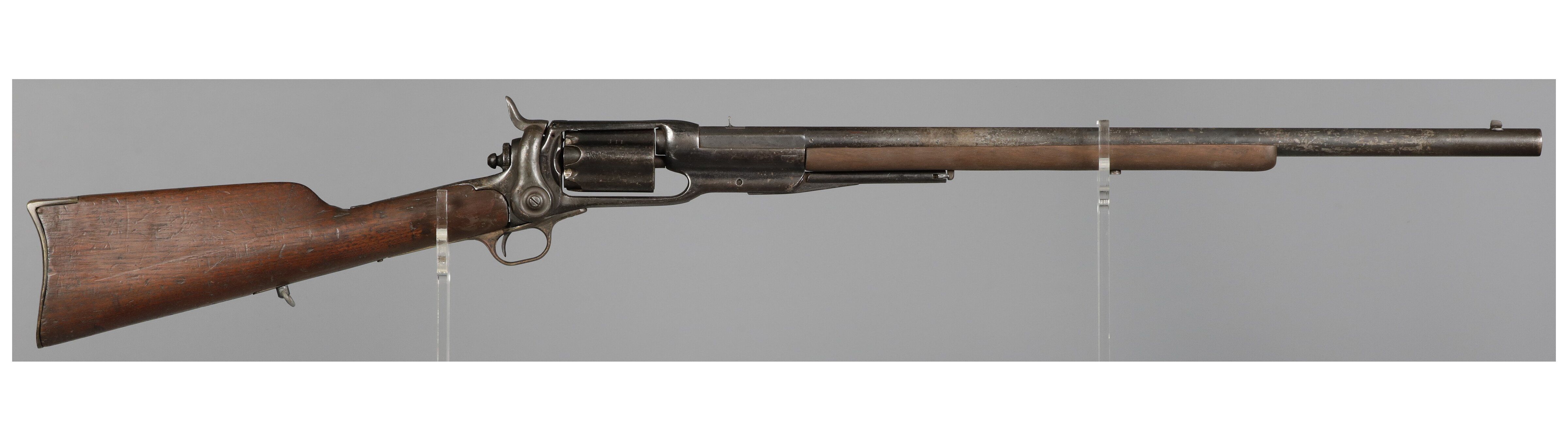 Stembridge Colt Model 1855 Centerfire Conversion Revolving Rifle | Rock Island Auction
