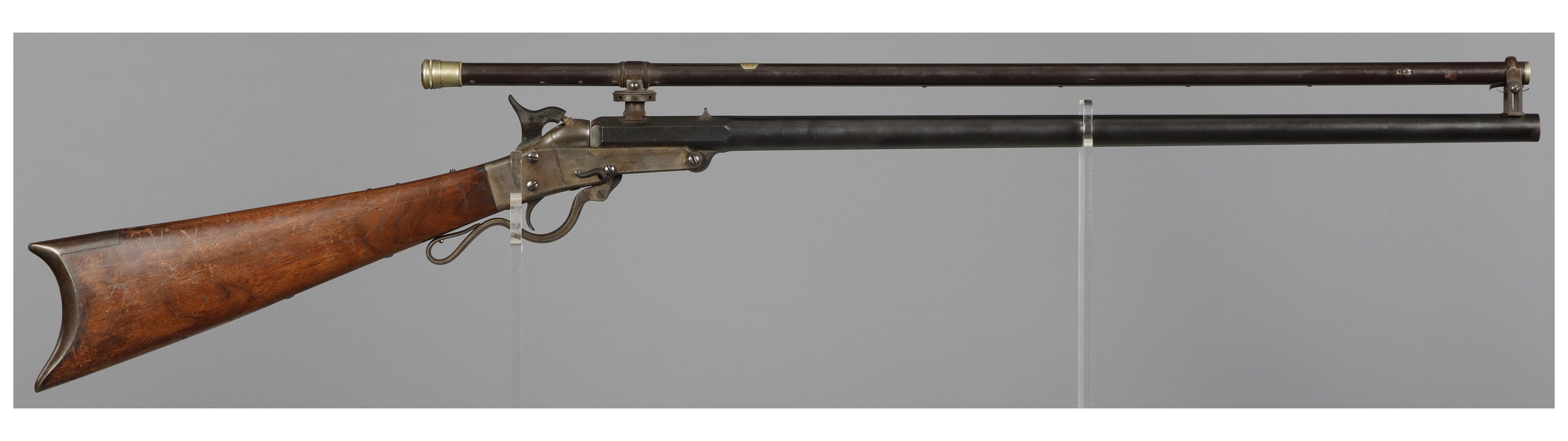 Massachusetts Arms Model 1882 Maynard Patent Rifle with Scope | Rock Island Auction