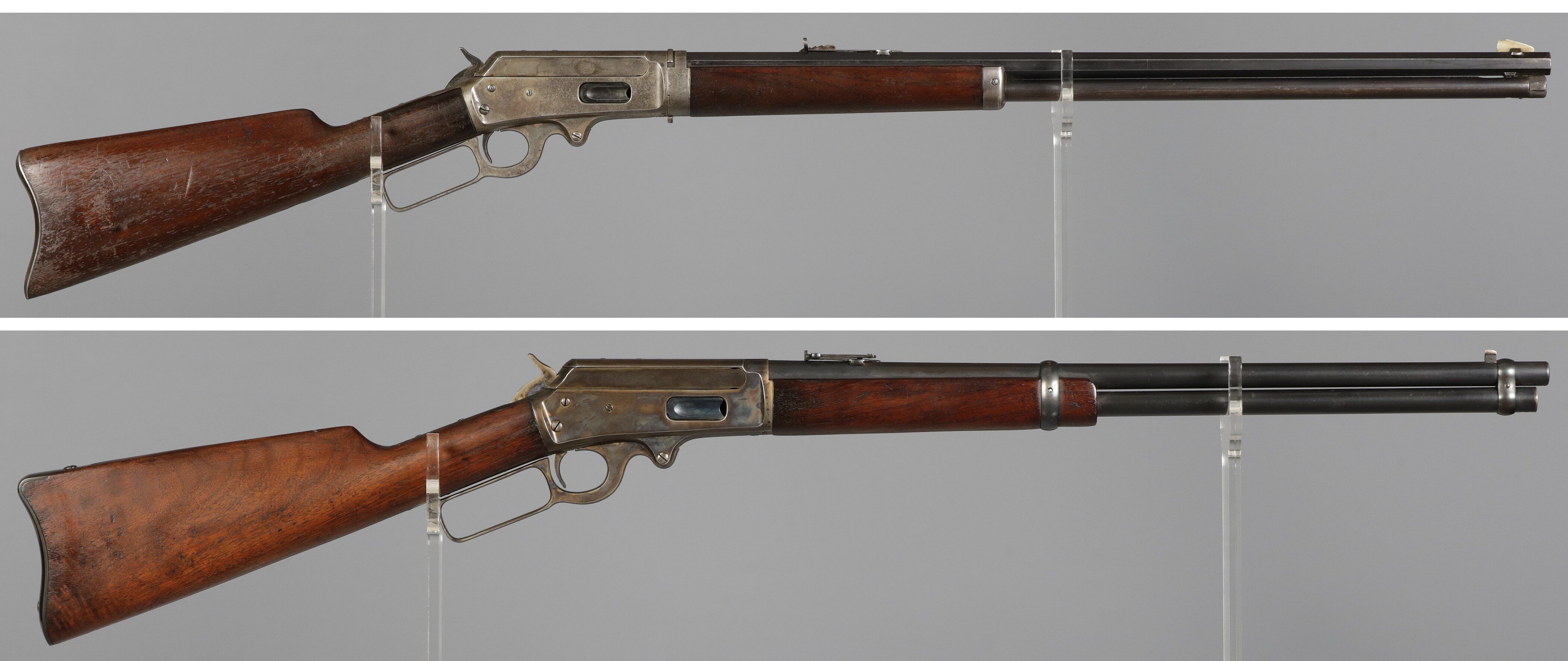 Two Marlin Model 1893 Lever Action Long Guns | Rock Island Auction