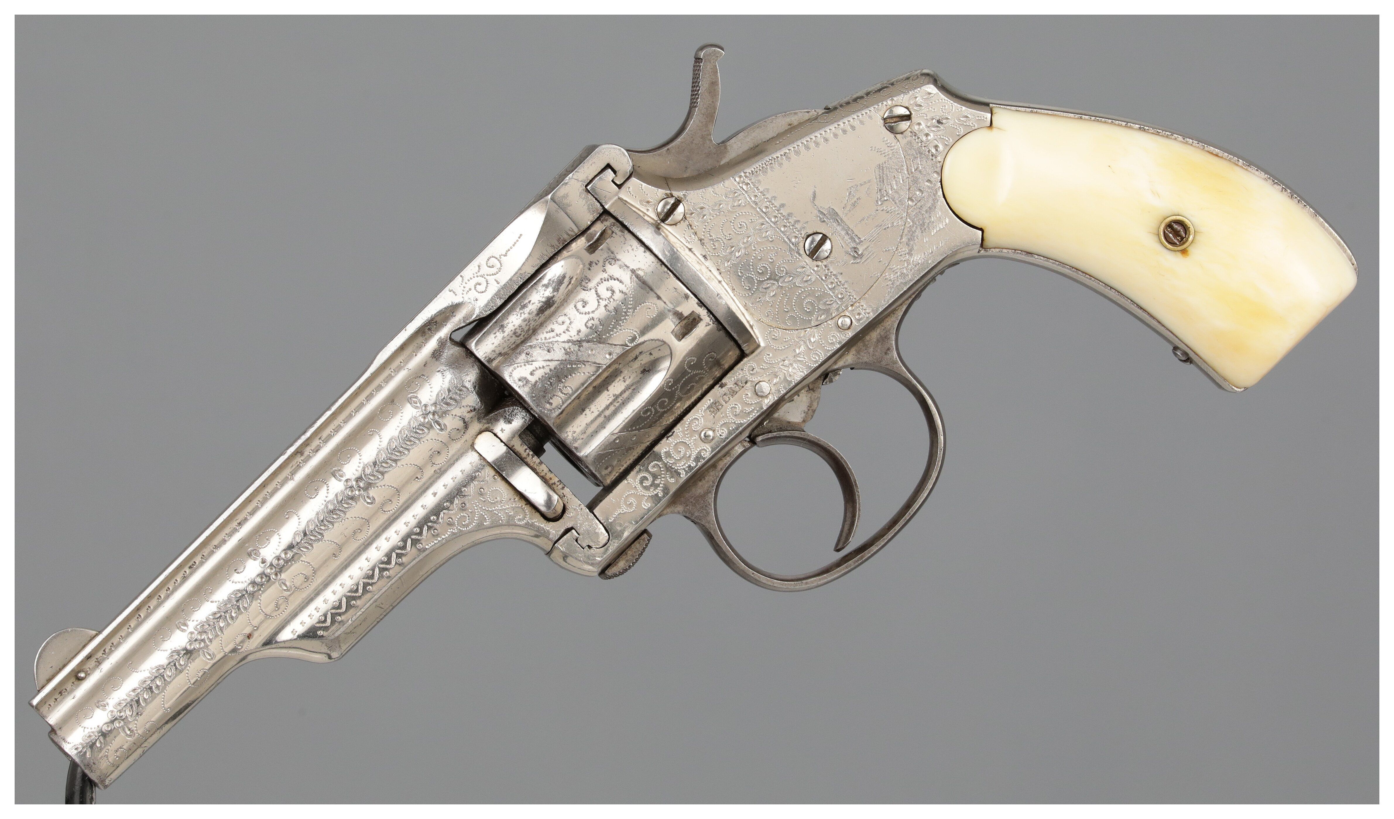 Engraved Merwin Hulbert & Co Medium Frame Double Action Revolver | Rock ...