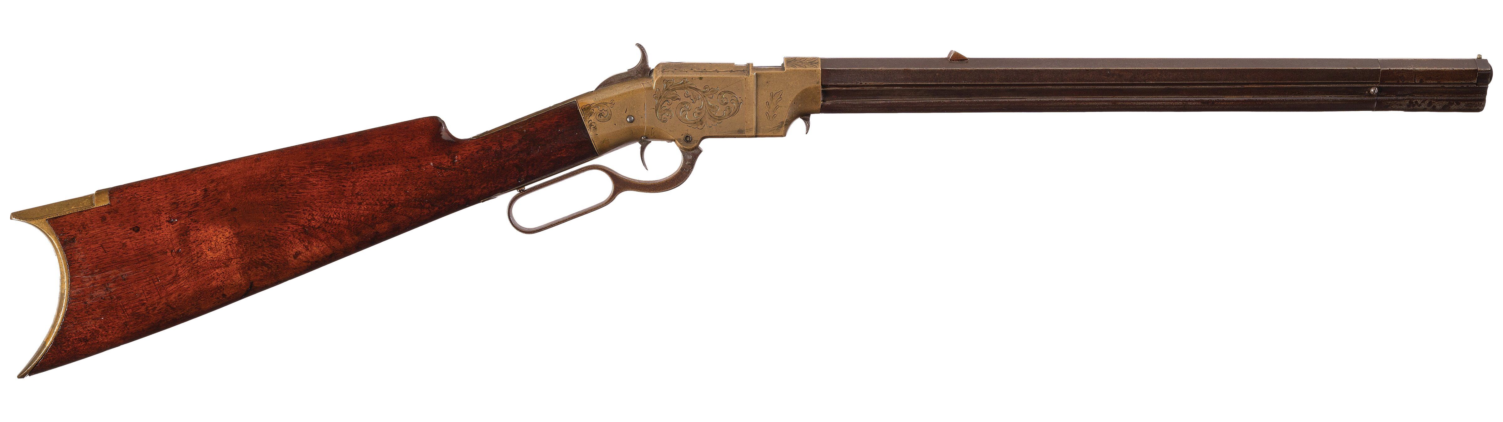 Engraved Volcanic Repeating Arms Co. Lever Action Carbine | Rock Island ...