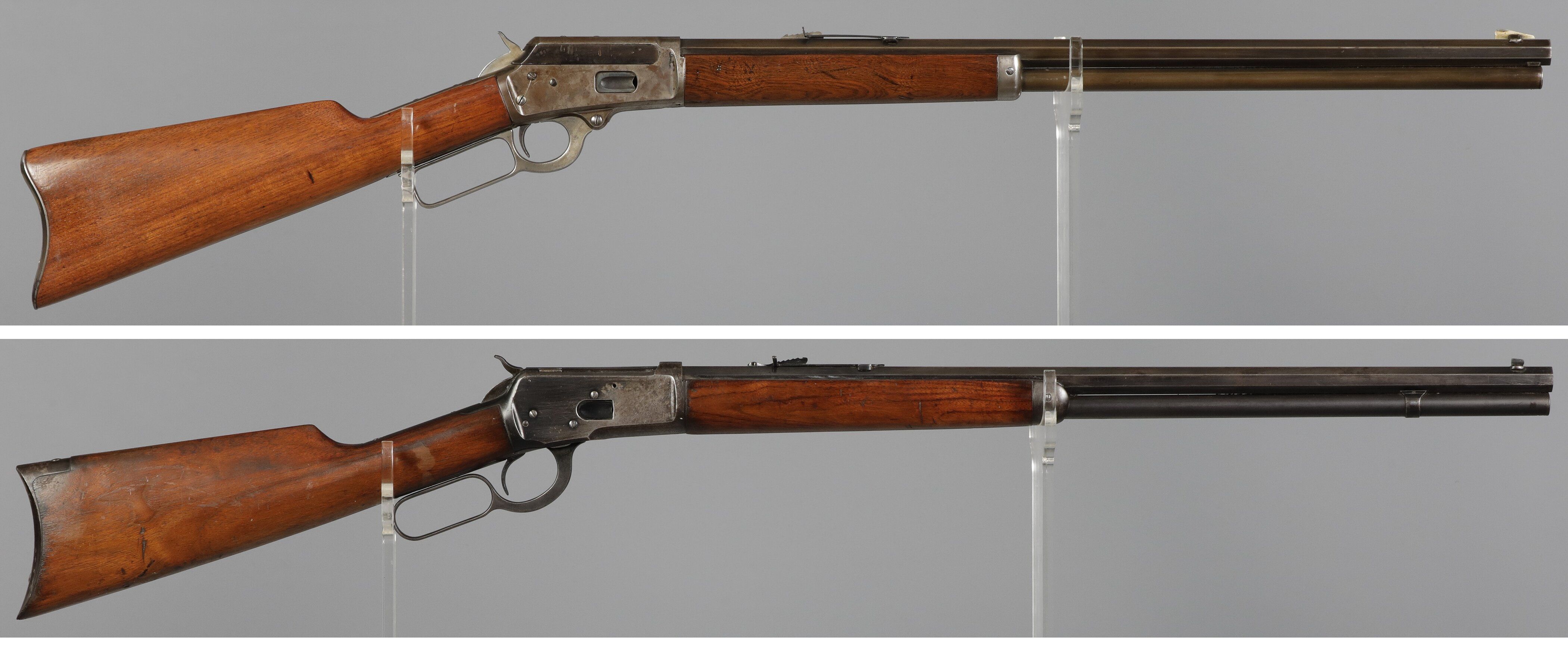 Two American Lever Action Rifles in .38-40 W.C.F. | Rock Island Auction