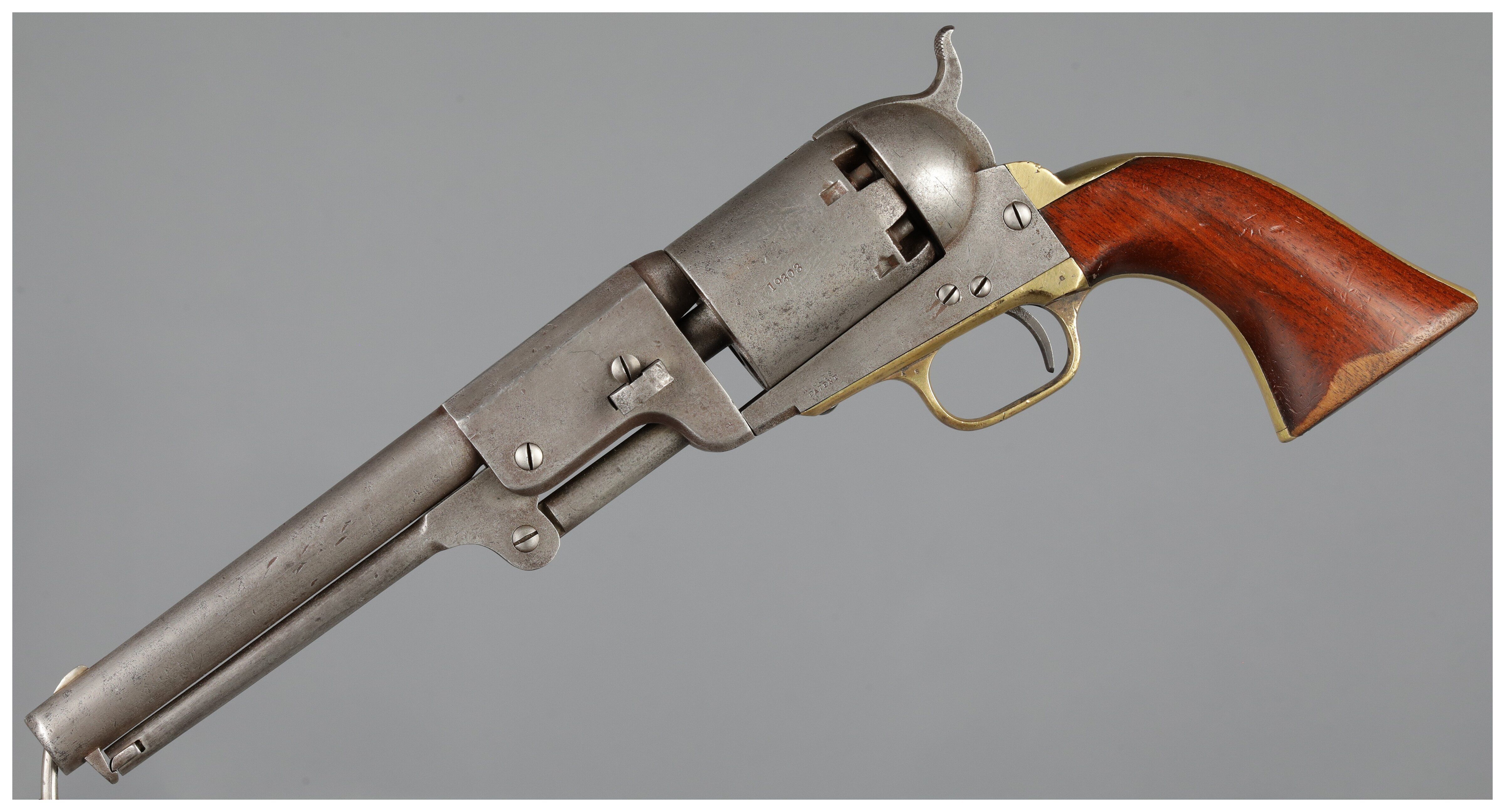 8 Inch Barrel U.S. Colt Third Model Dragoon Percussion Revolver | Rock ...