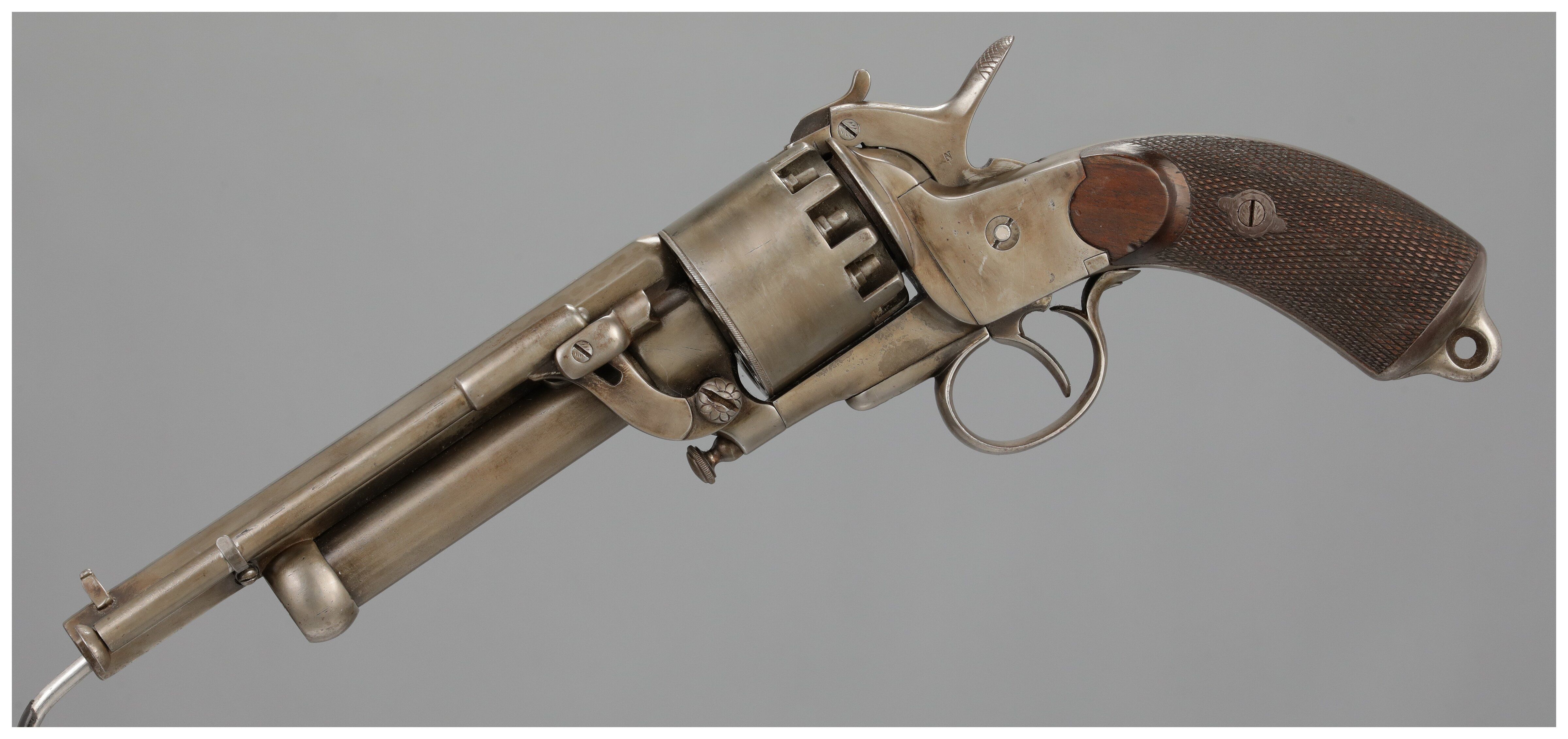Second Model LeMat "Grape Shot" Percussion Revolver | Rock Island Auction