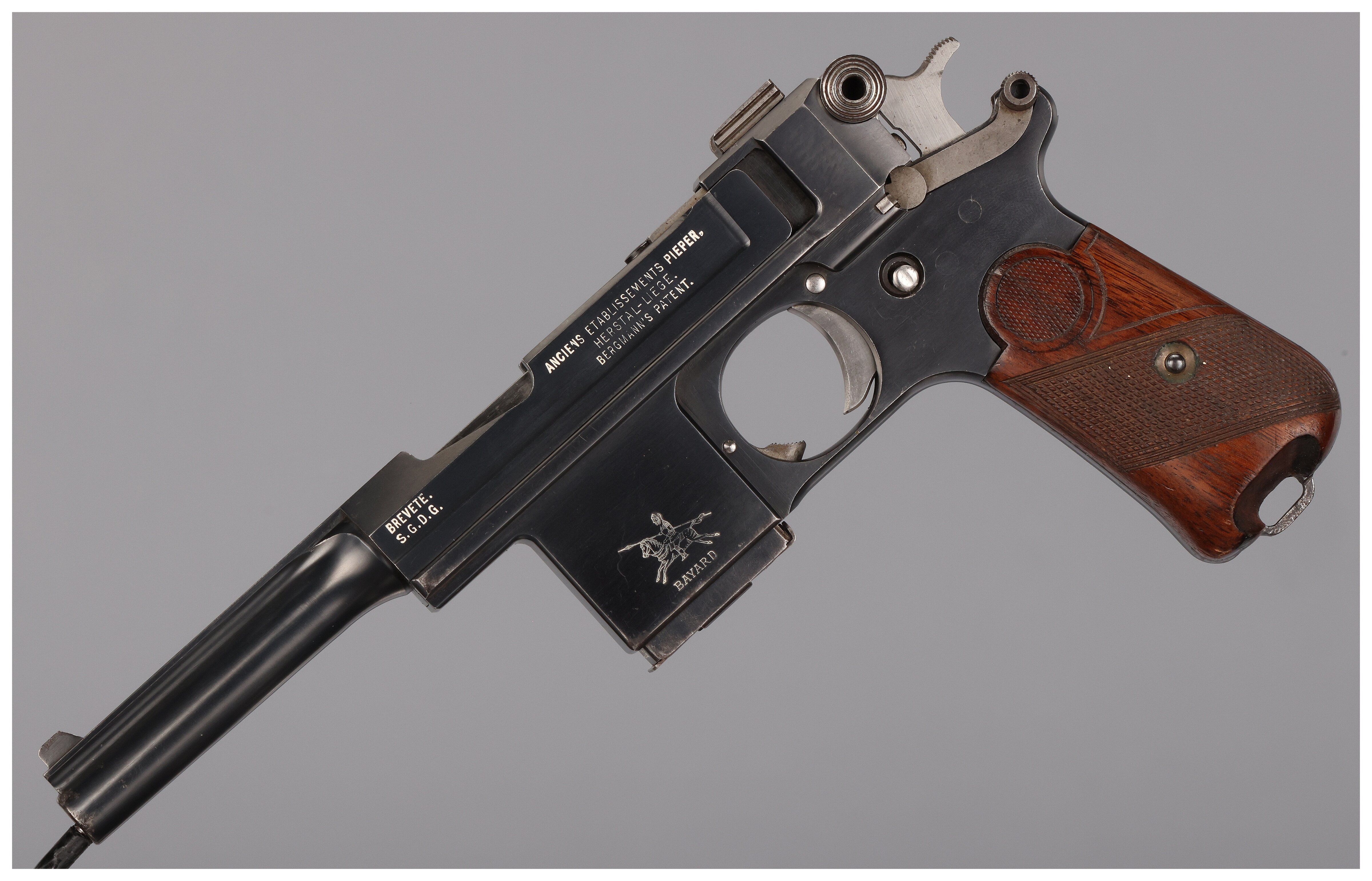 Pieper-Bergmann Model 1908 Semi-Automatic Pistol | Rock Island Auction