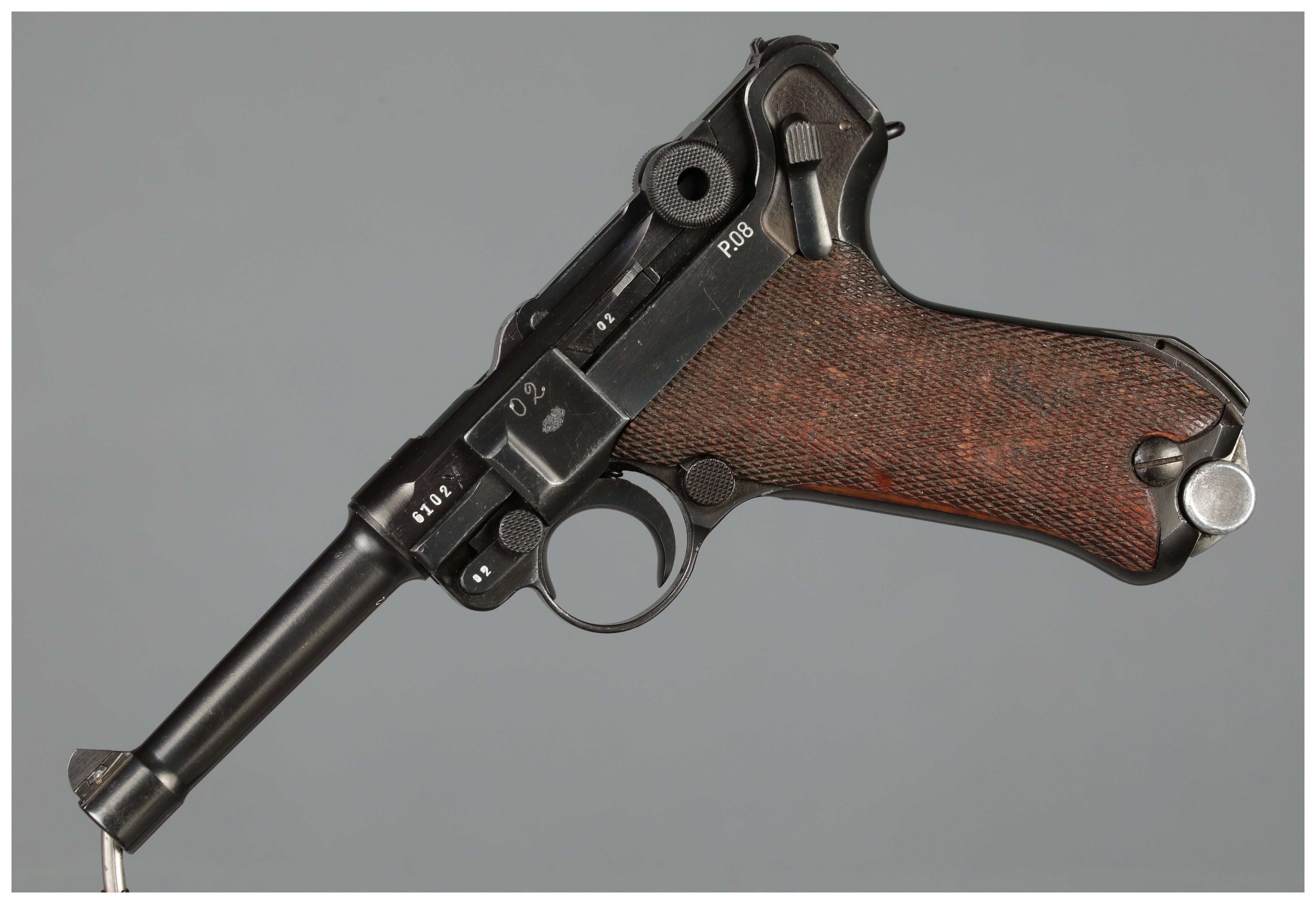 Russian Captured Mauser "byf" code Luger Pistol with Holster | Rock ...