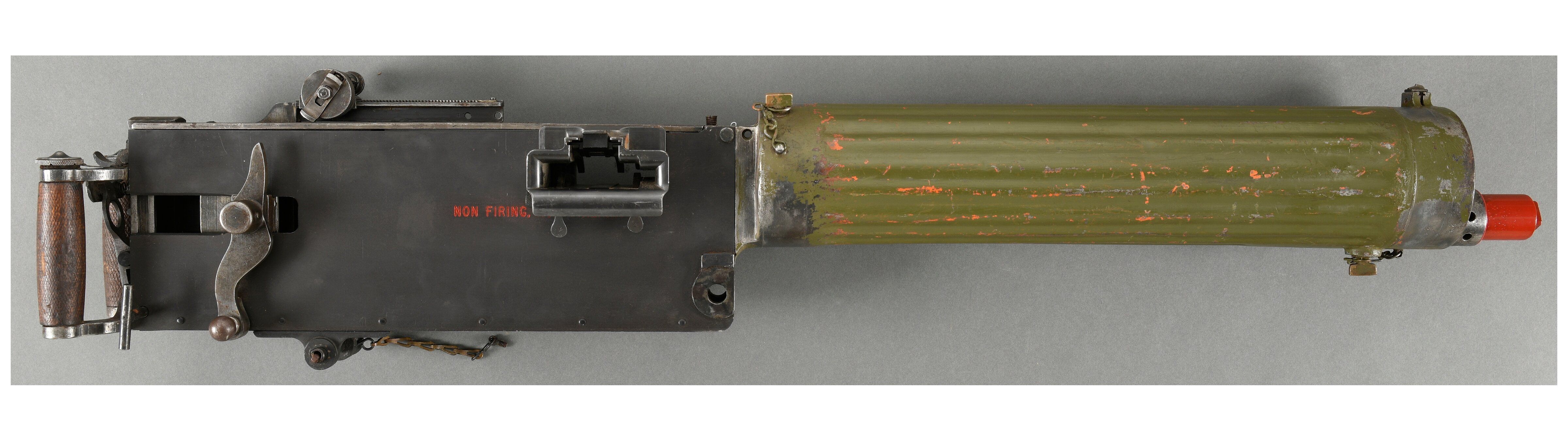 Dummy MG08 Belt Fed Machine Gun | Rock Island Auction
