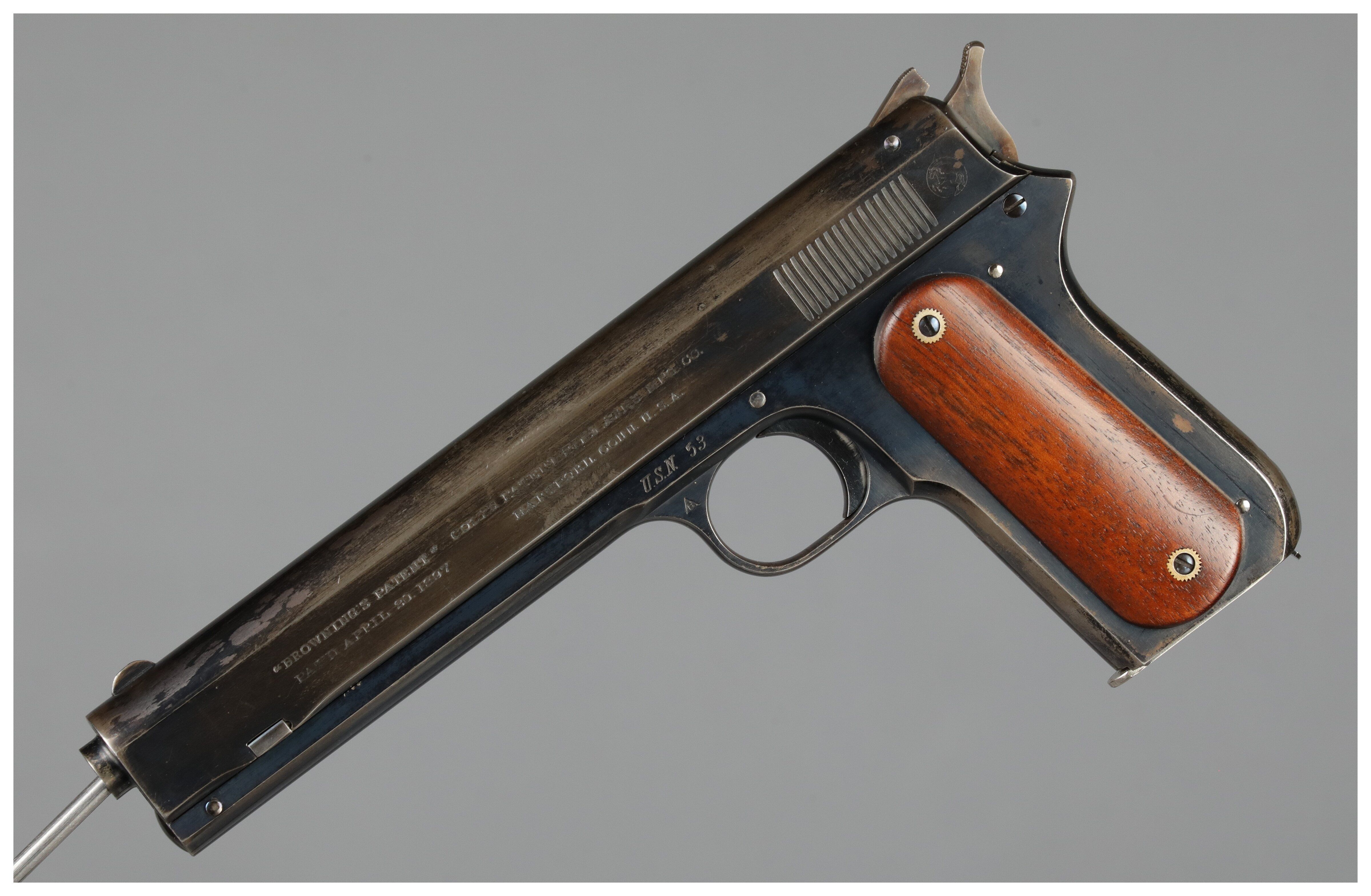 U.S. Navy Contract Colt Model 1900 "Sight Safety" Pistol | Rock Island ...