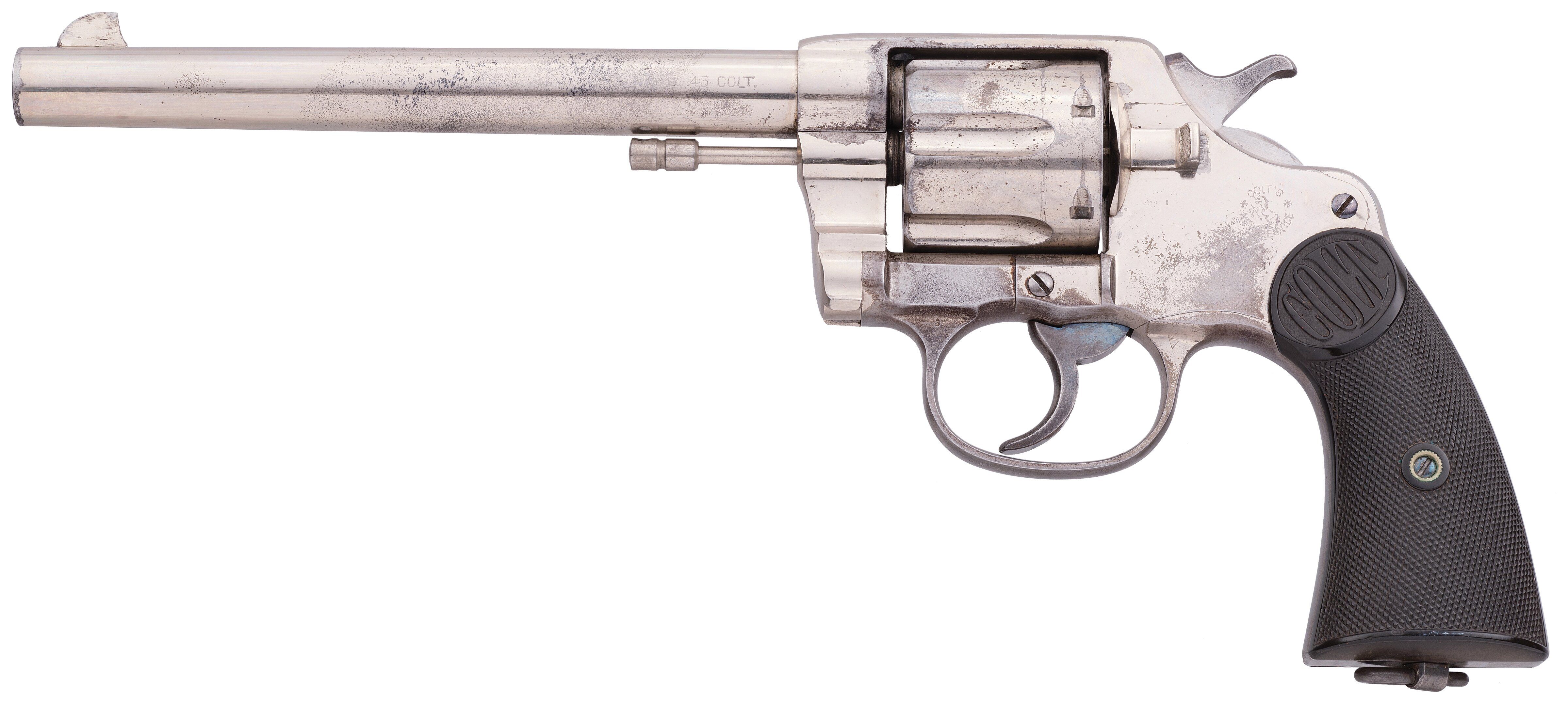 Antique Serial Number 17 Colt New Service Revolver | Rock Island Auction