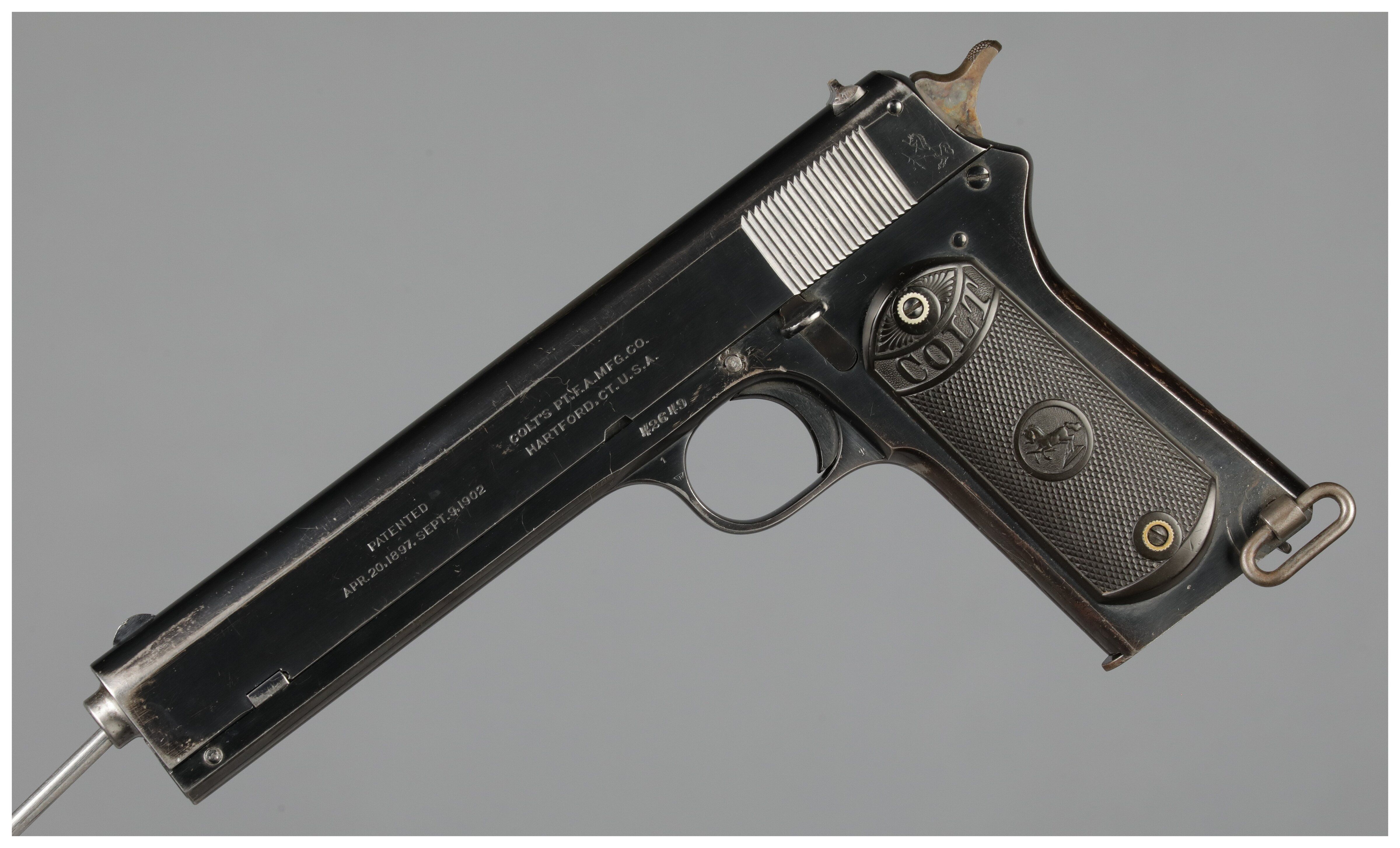 Colt Model 1902 Military Semi-Automatic Pistol | Rock Island Auction