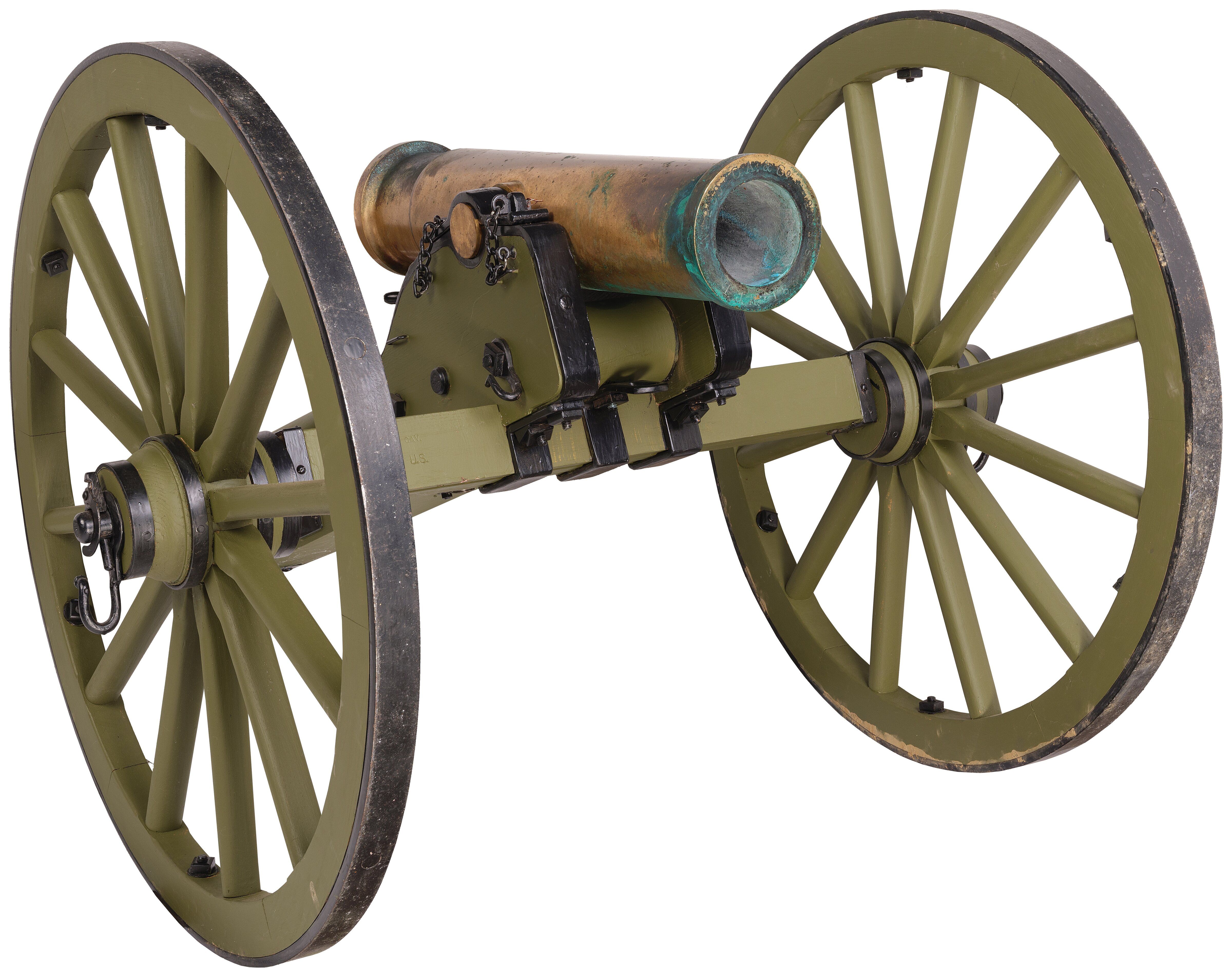 Steen Reproduction Model 1835 Mountain Howitzer with Carriage | Rock ...