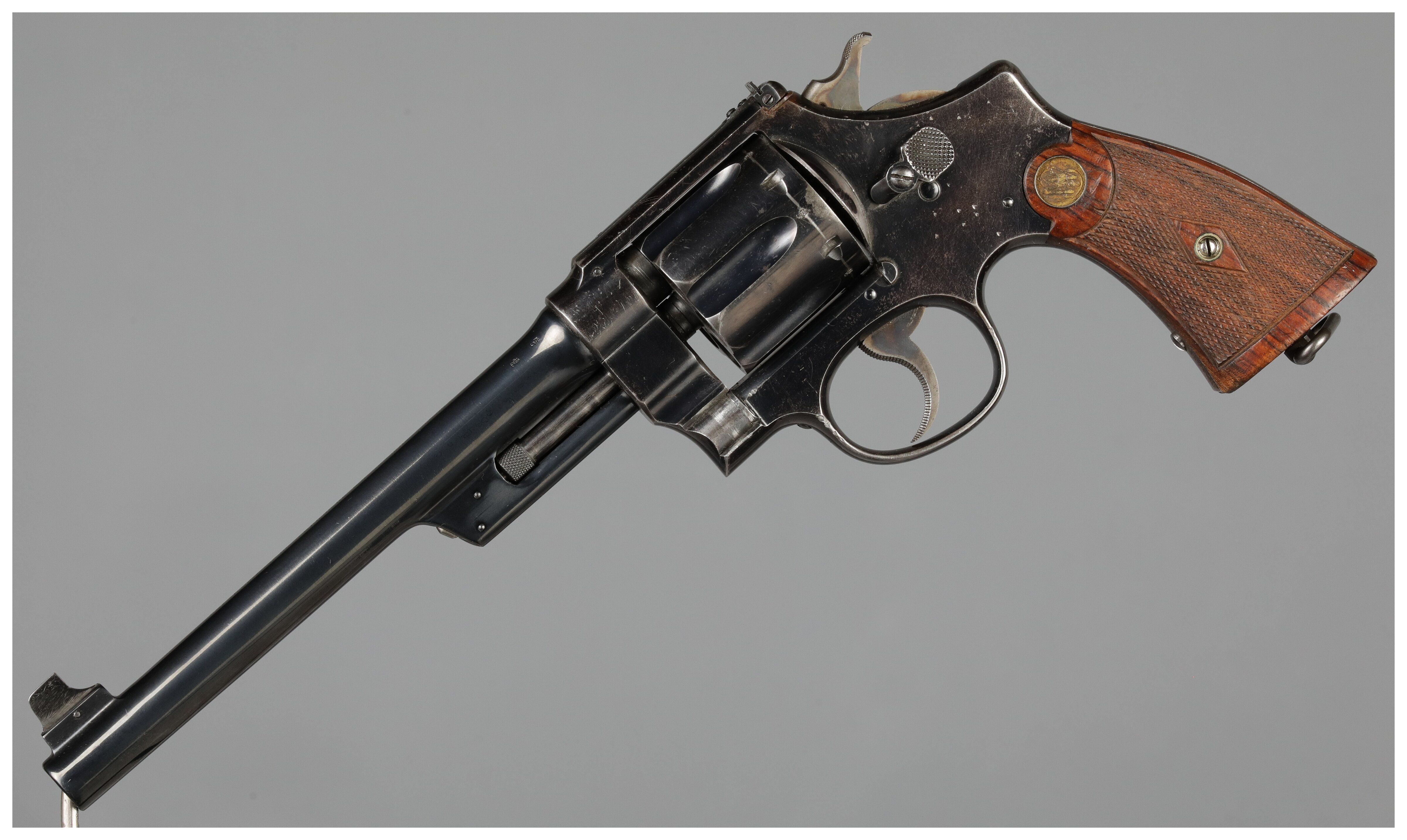 Smith & Wesson 455 MkII Hand Ejector Triple Lock Target Revolver | Rock ...