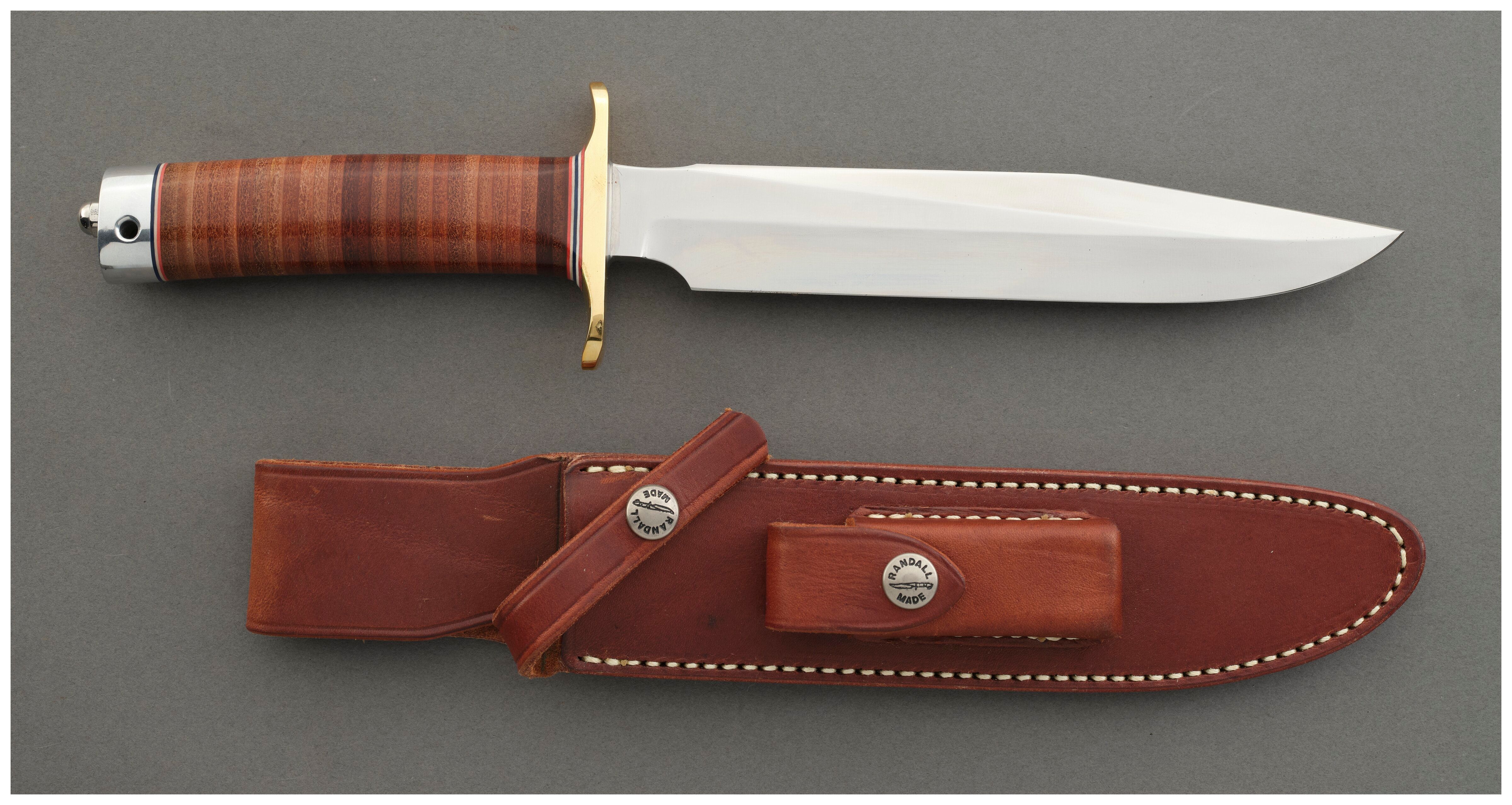 Randall Model 1 All Purpose Fighting Knife with Sheath | Rock Island ...