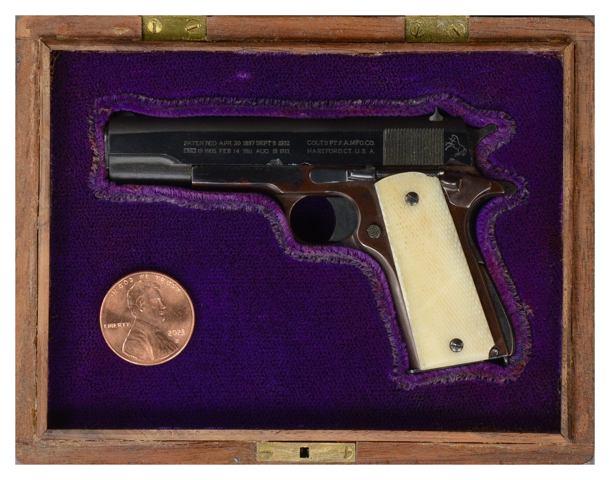 Cased Miniature Colt Government Semi-Automatic Pistol | Rock Island Auction