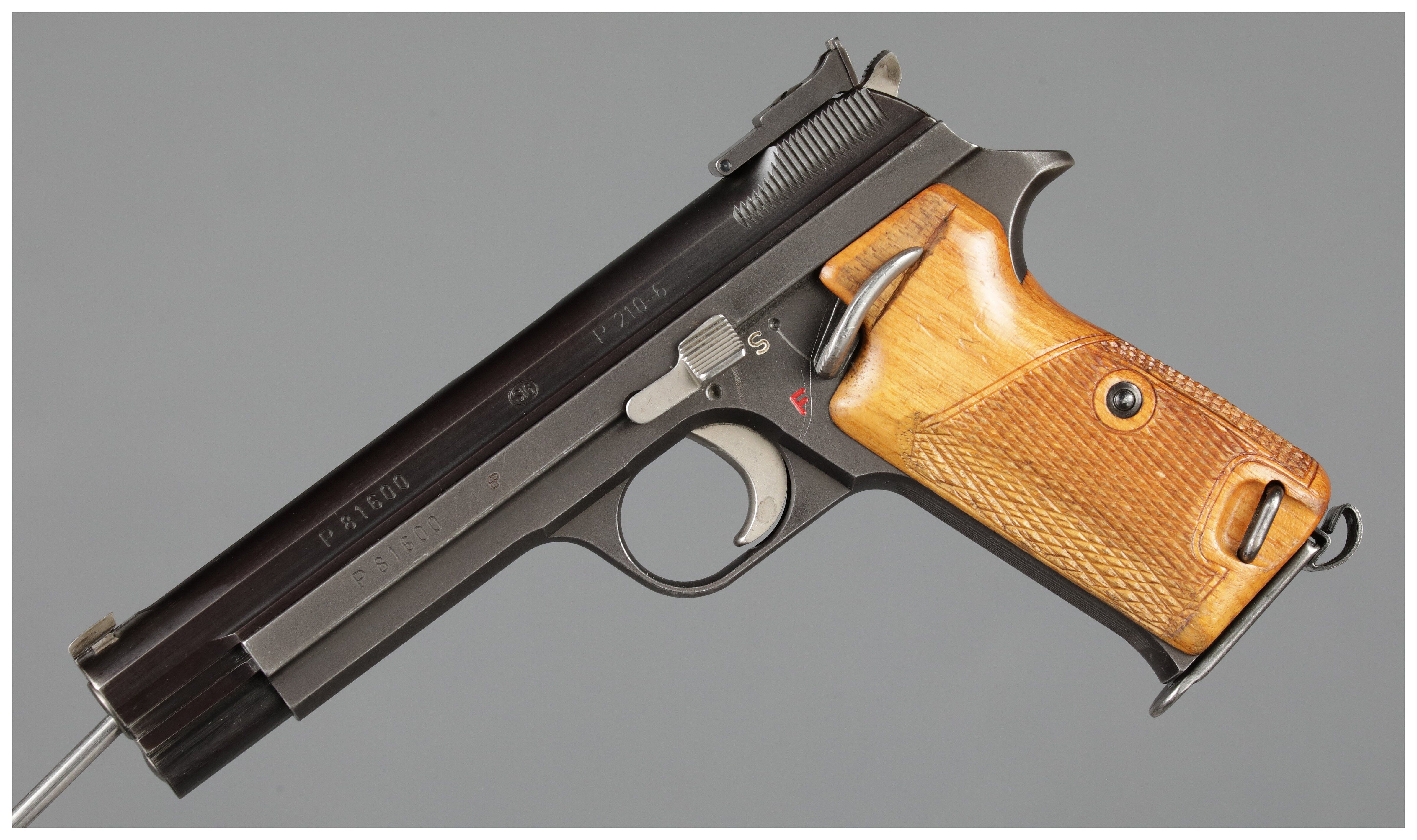 SIG Model P210-6 Semi-Automatic Target Pistol | Rock Island Auction