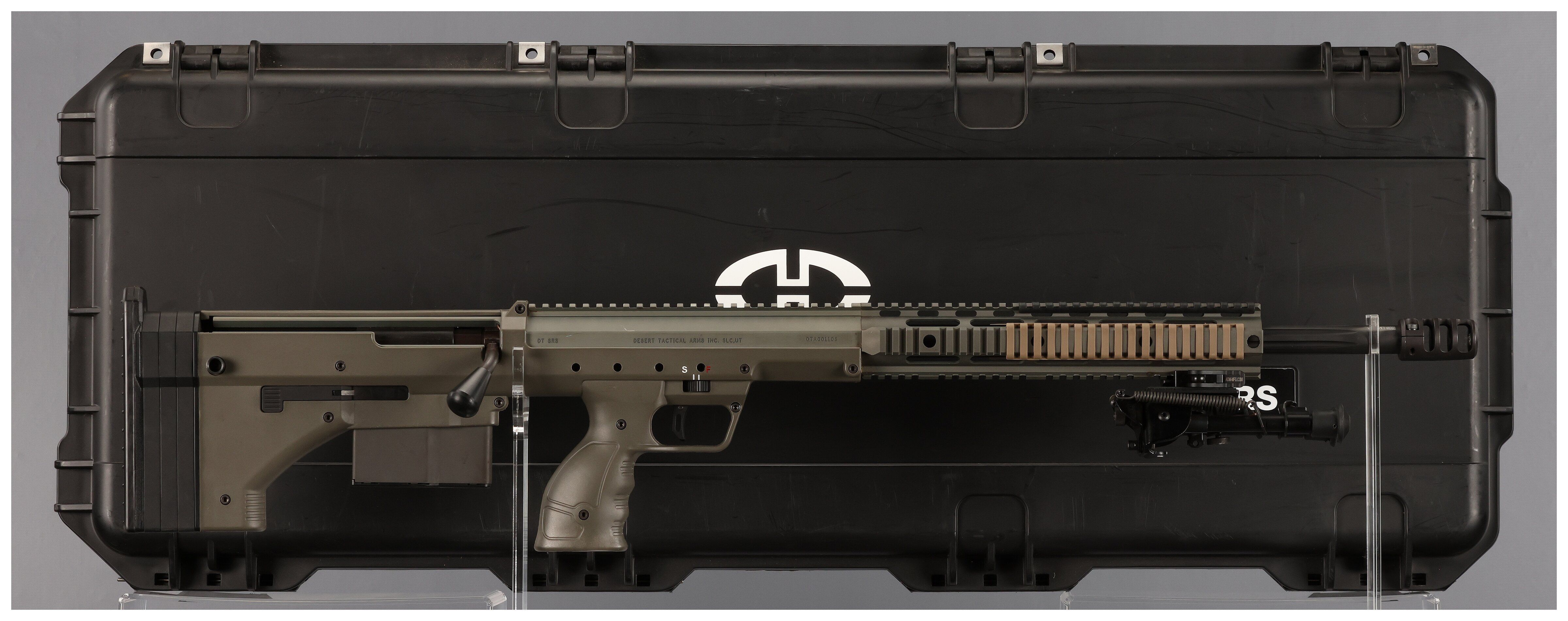 Desert Tech SRS Bolt Action Rifle with Case and Extra Barrel | Rock ...