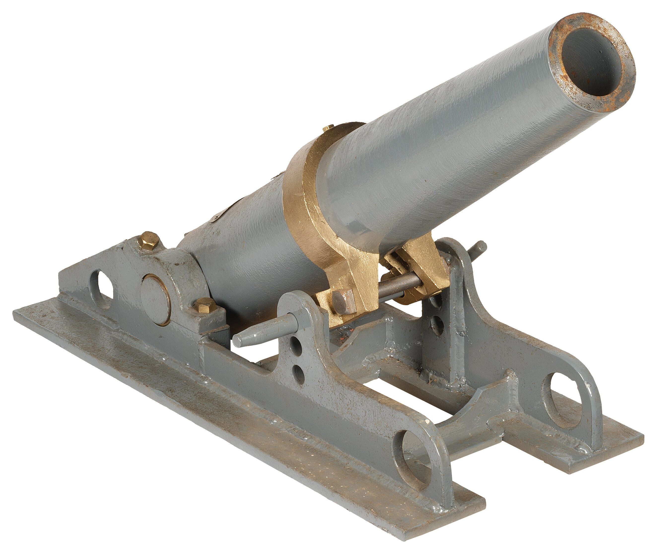 Lyle Naval Line Throwing Cannon with Carriage, Two Projectiles | Rock ...