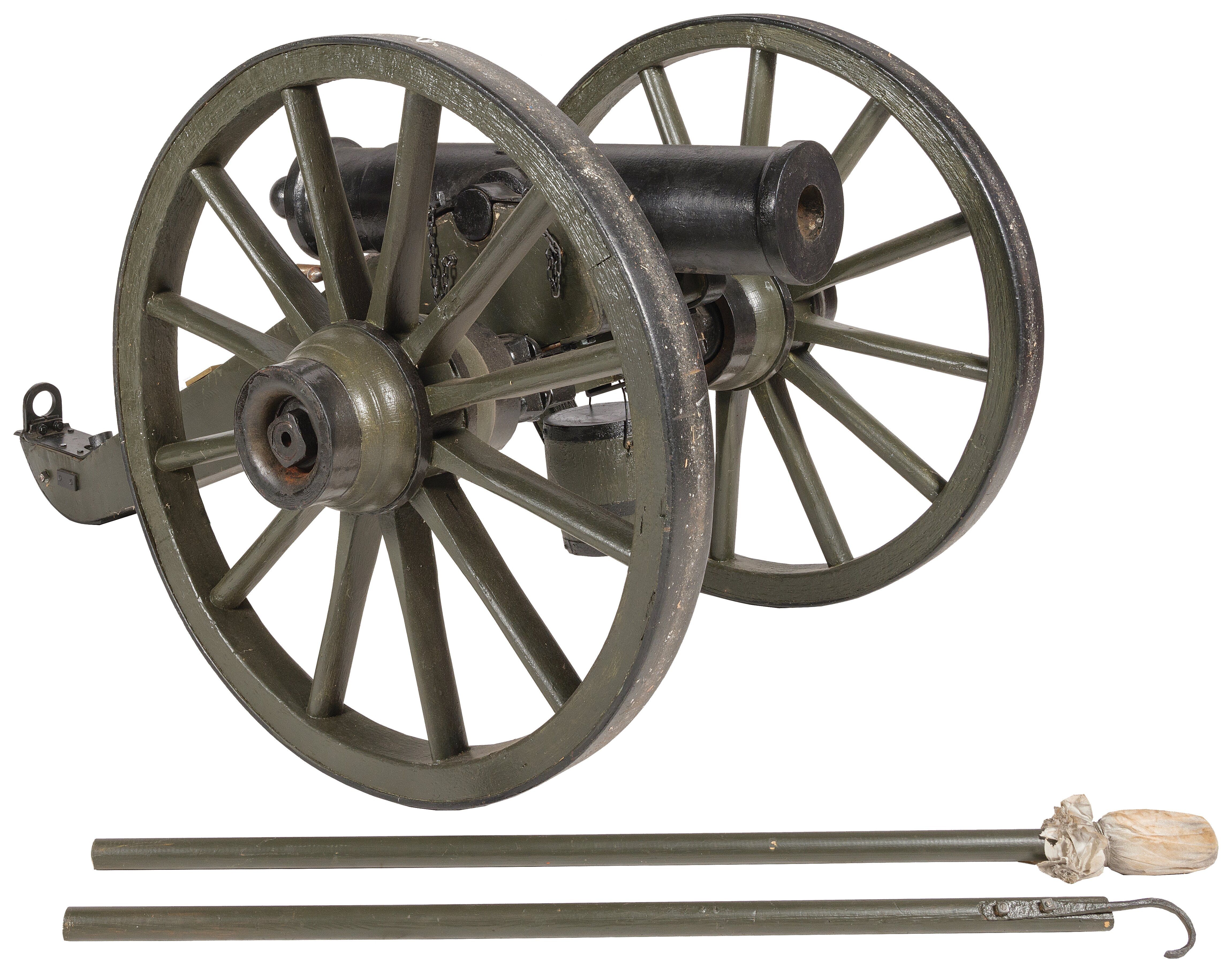 Reproduction Scale U.S. Mountain Howitzer with Carriage | Rock Island ...