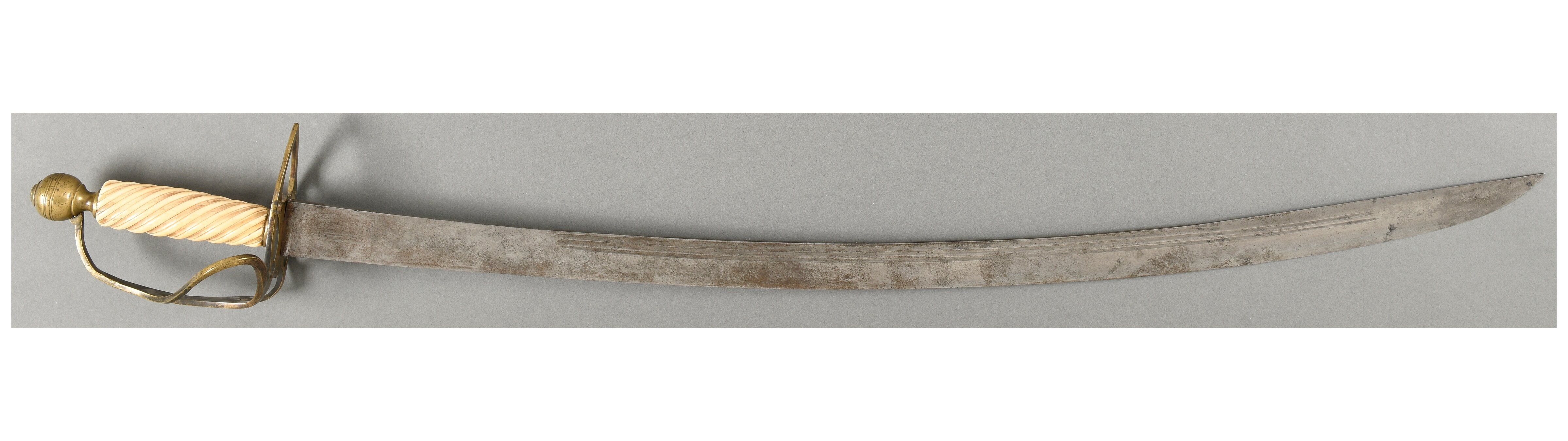 Antique Ivory Handled Officer's Saber | Rock Island Auction