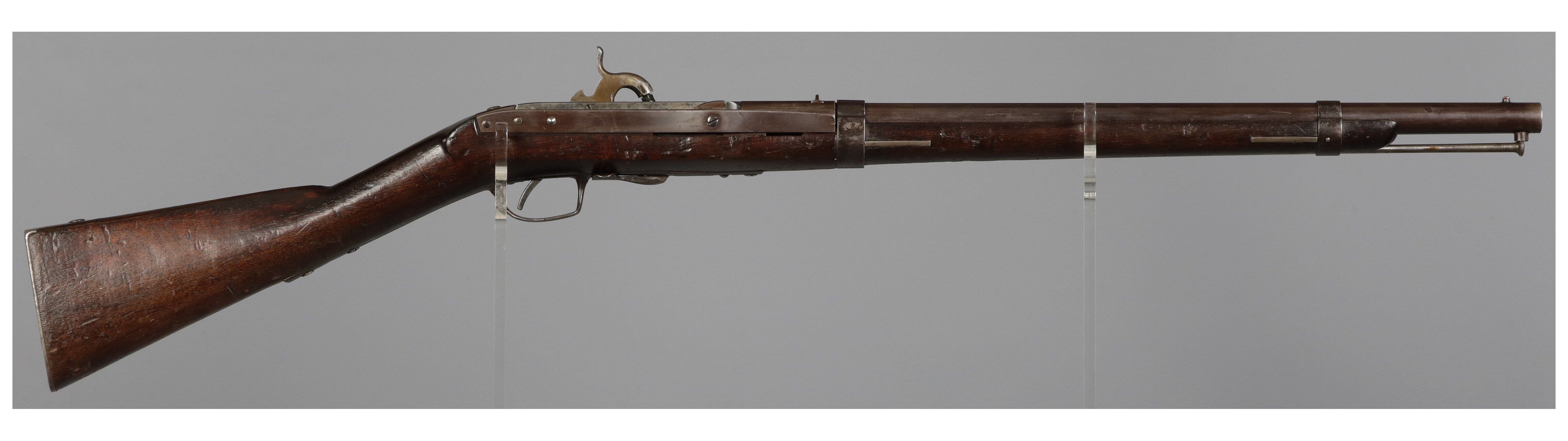 U.S. Simeon North Model 1840 Type II "Fishtail" Hall Carbine | Rock ...
