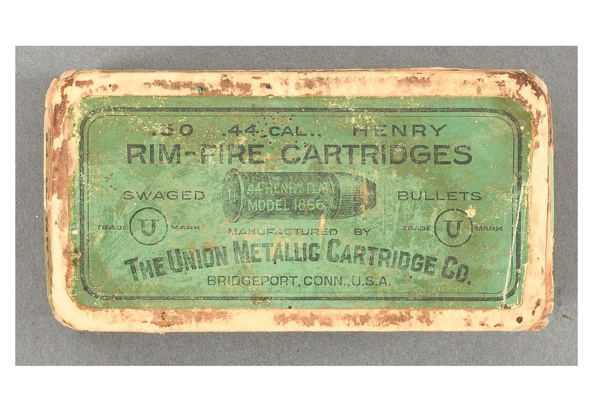 Full Union Metallic Cartridge Co. 50-Count Box of .44 Henry Ammo | Rock ...