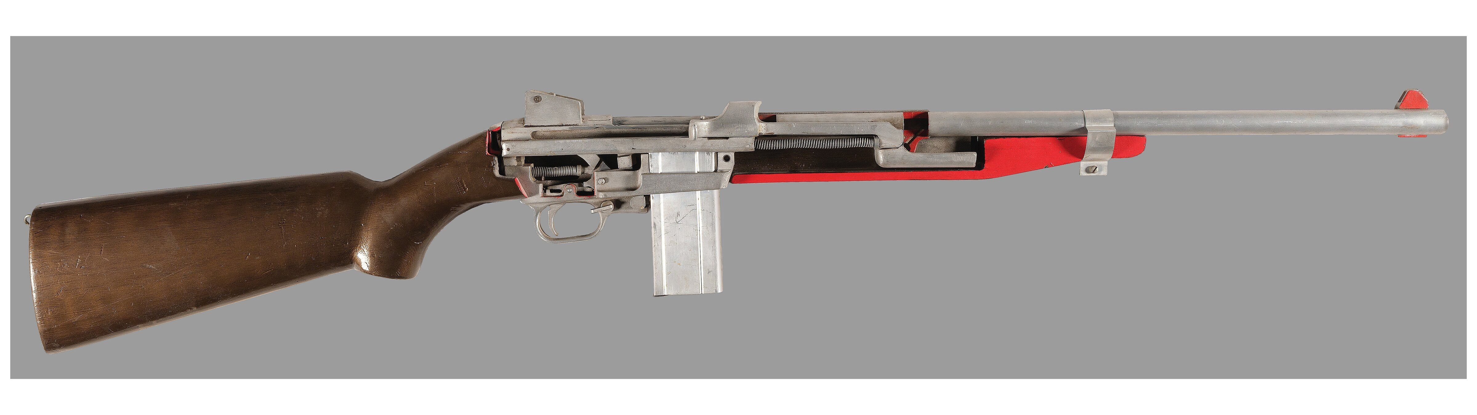 Large Scale U.S. M1 Carbine Cutaway Training Model | Rock Island Auction