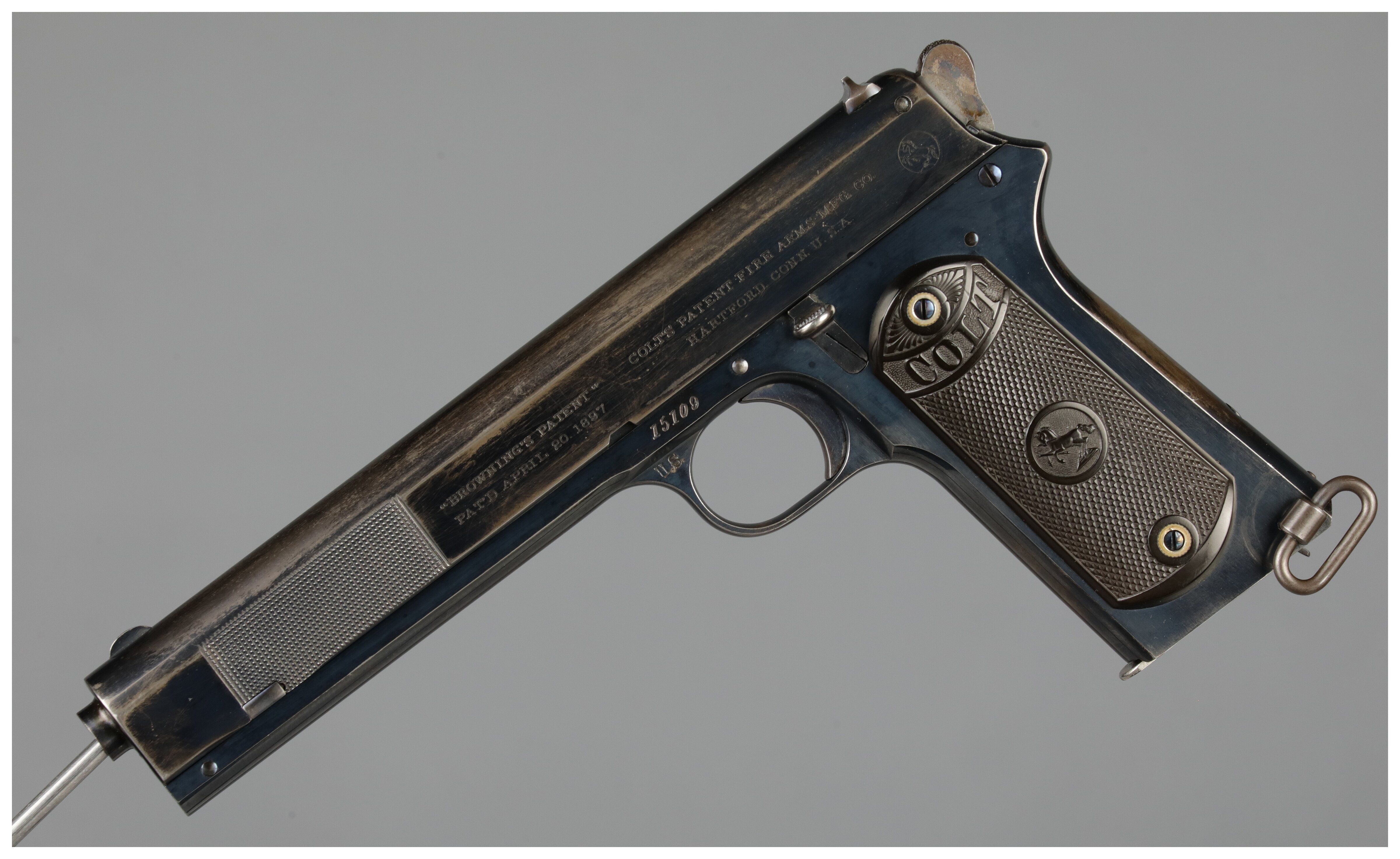 U.S. Colt Model 1902 Military Semi-Automatic Pistol | Rock Island Auction