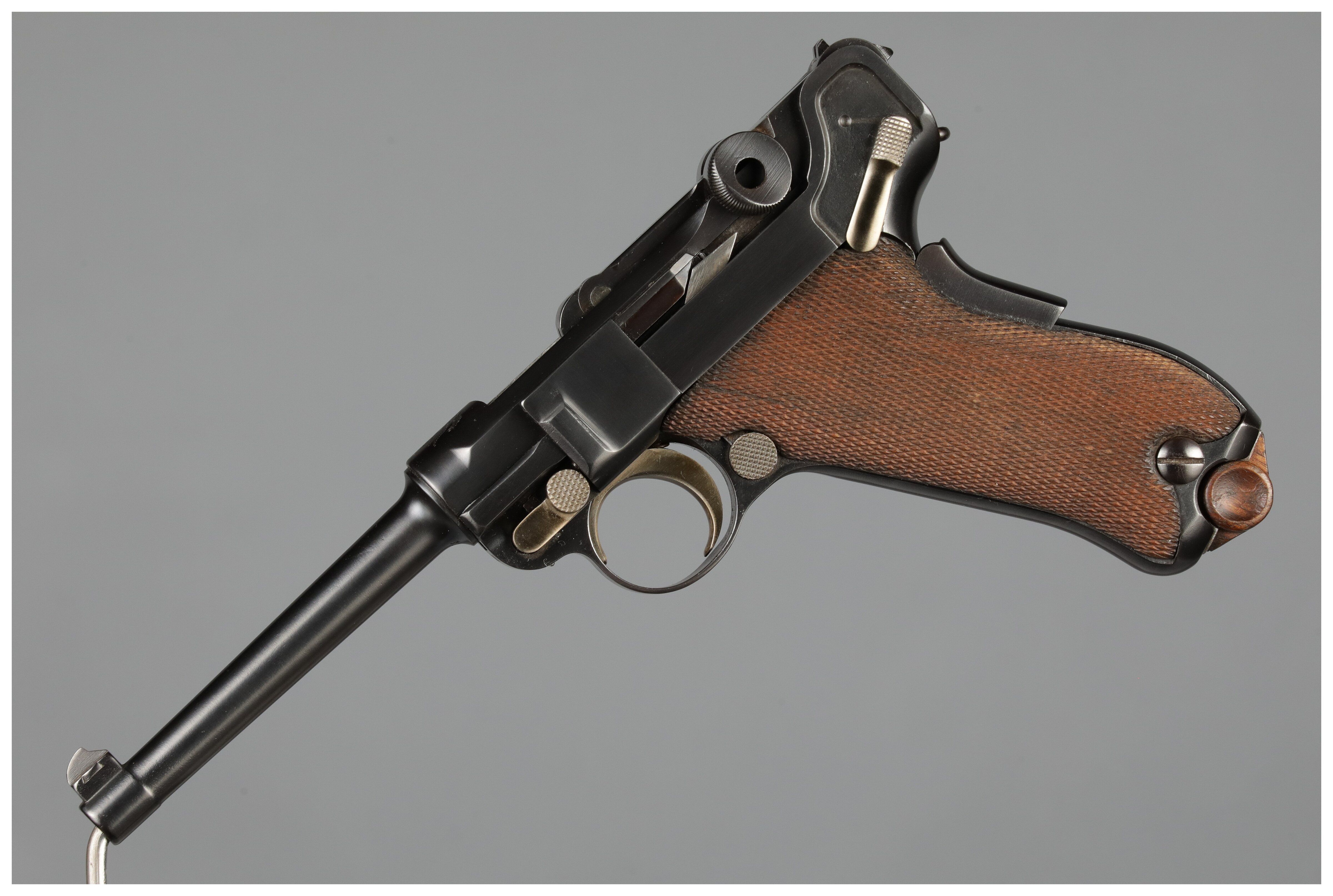 U.S. Army Test Trials DWM 1900 American Eagle Luger Pistol | Rock ...