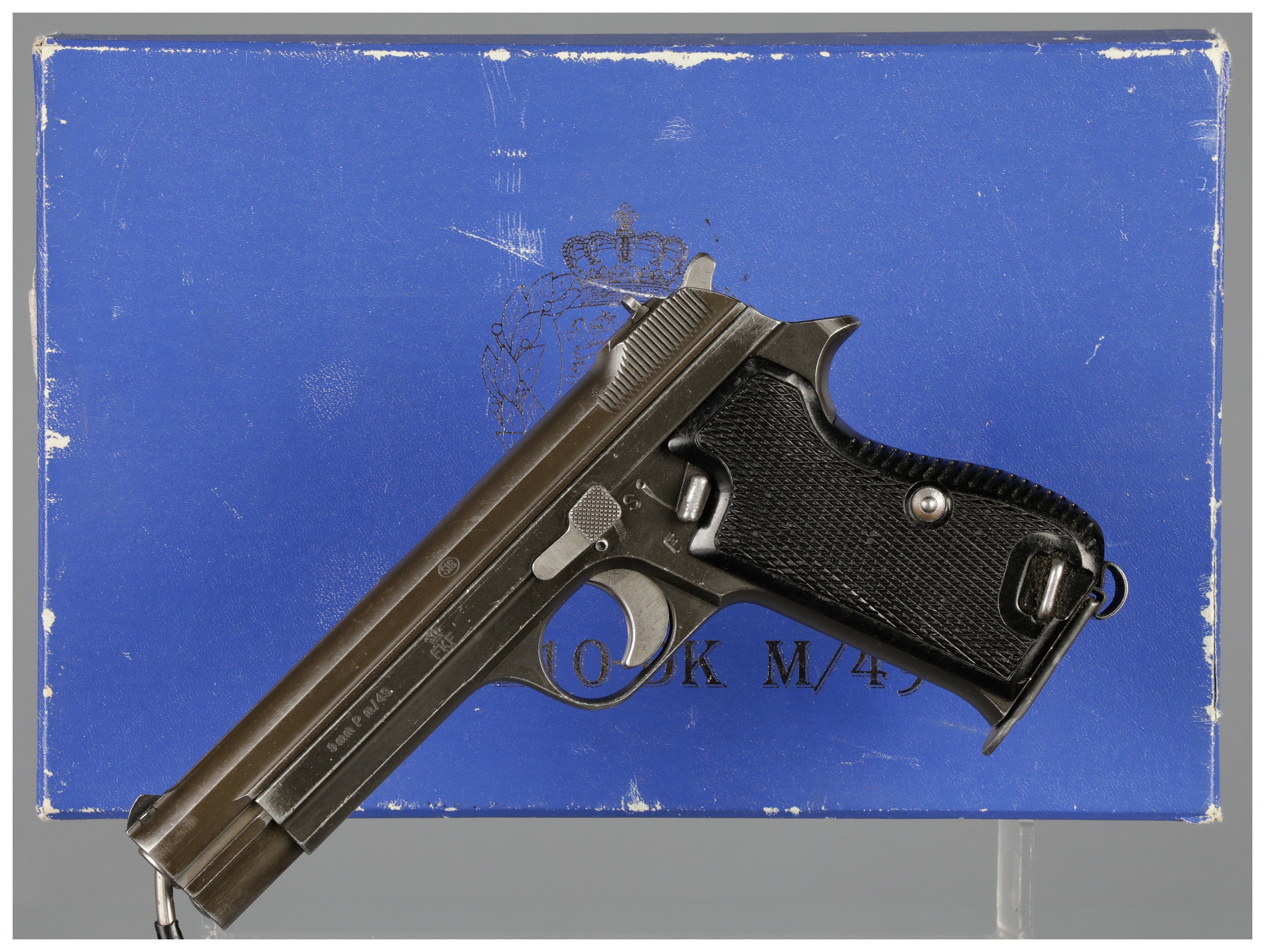 Danish Contract Swiss SIG P210-DK M/49 Pistol with Box | Rock Island ...