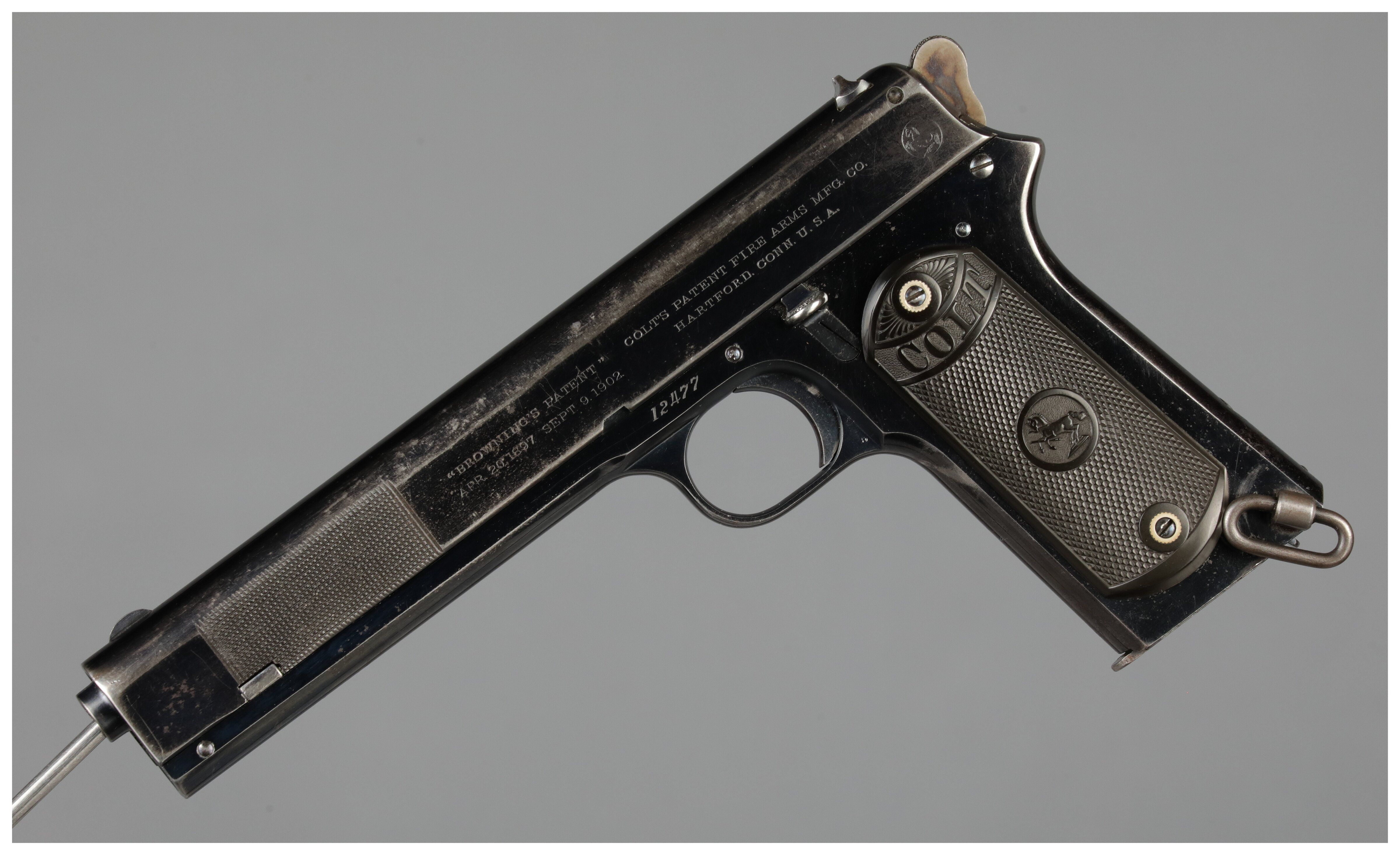 Colt Model 1902 Military Semi-Automatic Pistol | Rock Island Auction