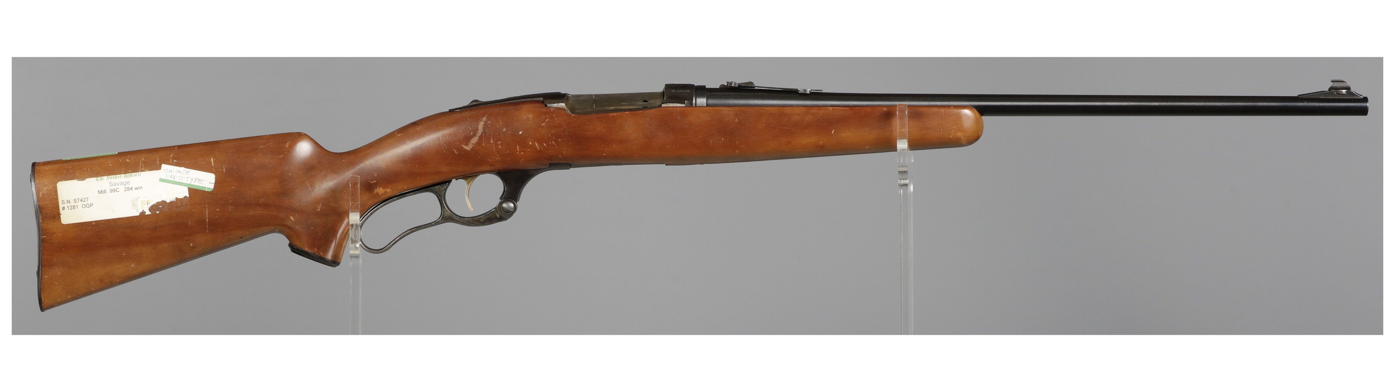 Prototype Savage Model 99C Rifle with Factory Letter | Rock Island Auction