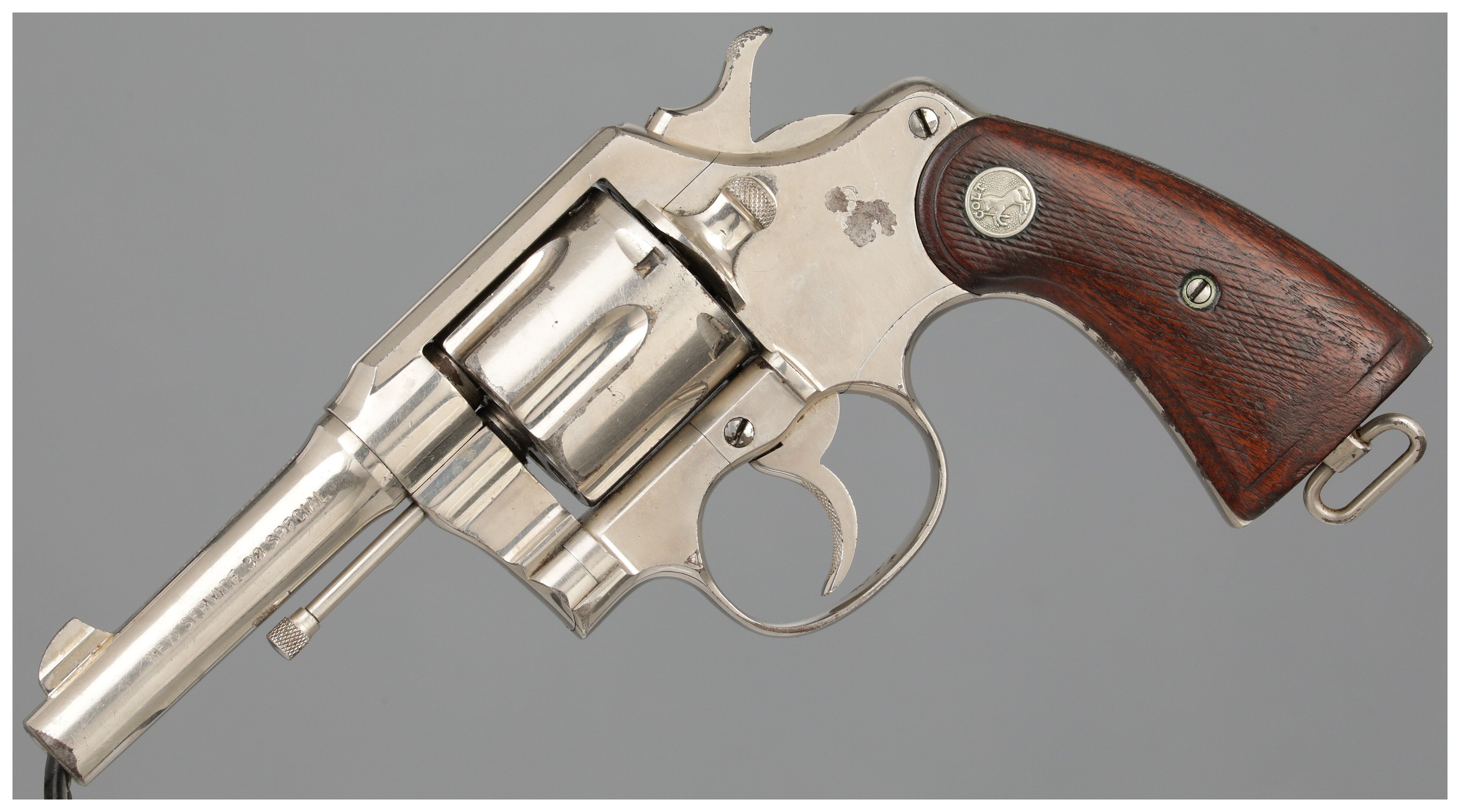 Texas Public Safety Department Colt New Service Model Revolver | Rock ...