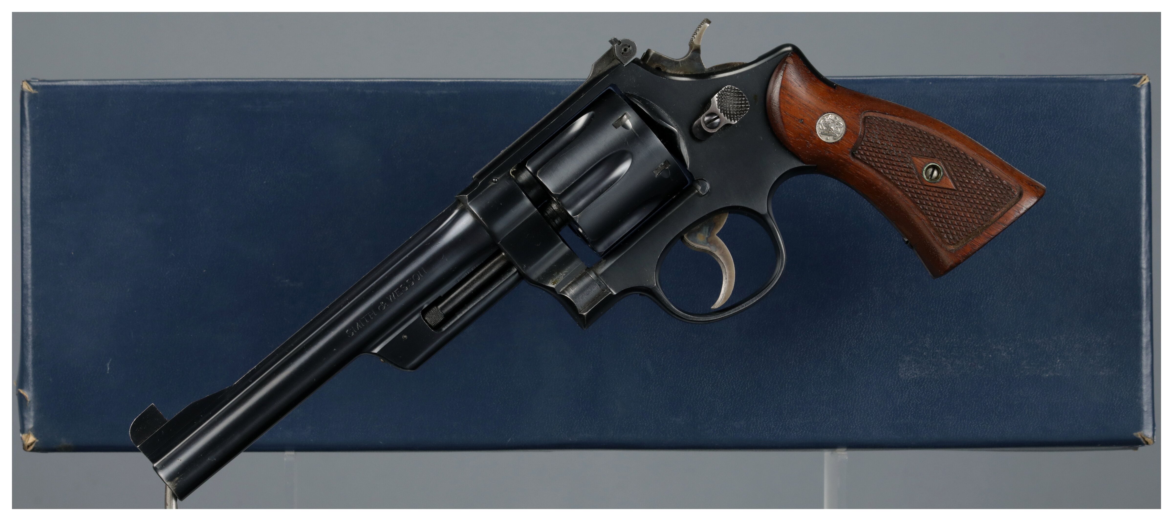 Smith & Wesson 44 Hand Ejector 4th Model Pre-Model 24 Revolver | Rock ...