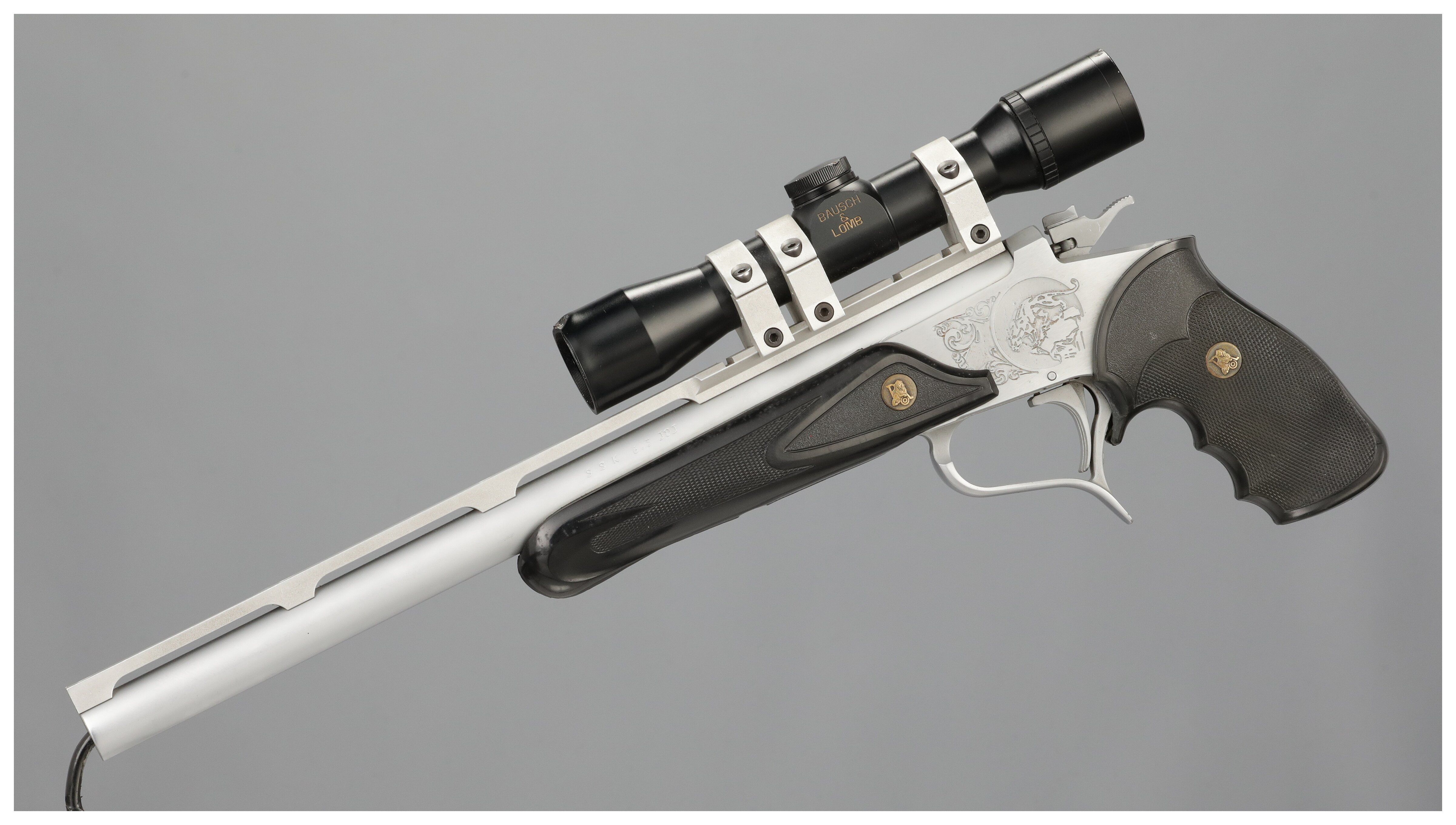 Thompson Center Contender Pistol in 6.5 JDJ with Scope | Rock Island ...