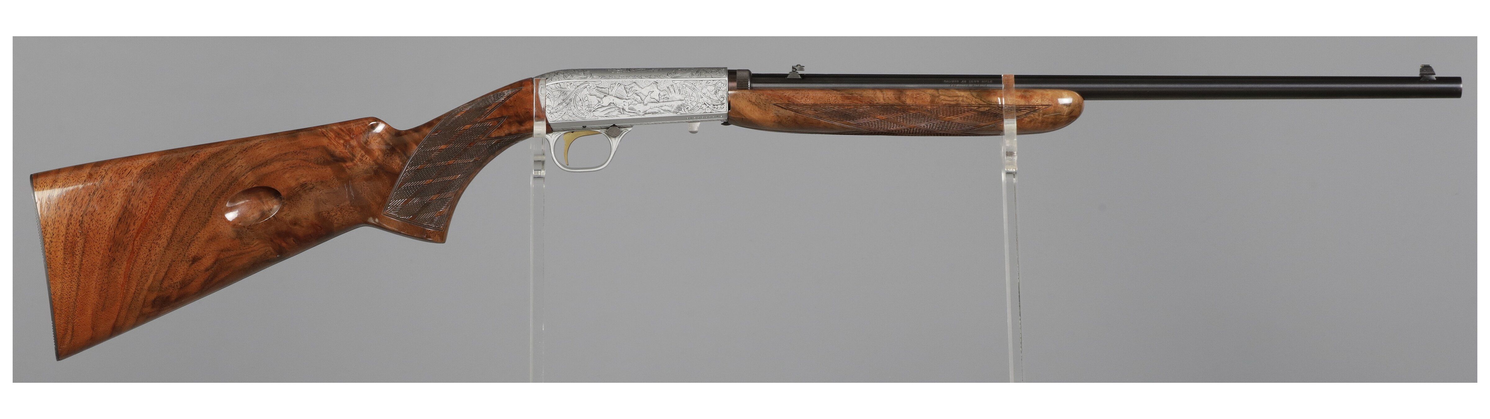 Factory Engraved Browning Auto .22 Semi Automatic Rifle | Rock Island ...