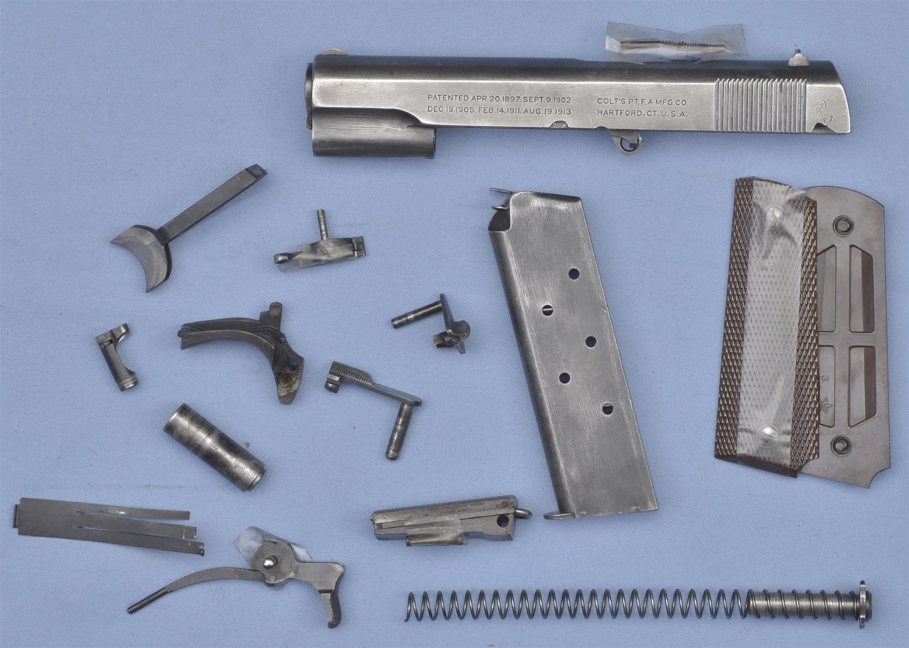 Colt Model 1911 Semi-Automatic Pistol Parts | Rock Island Auction
