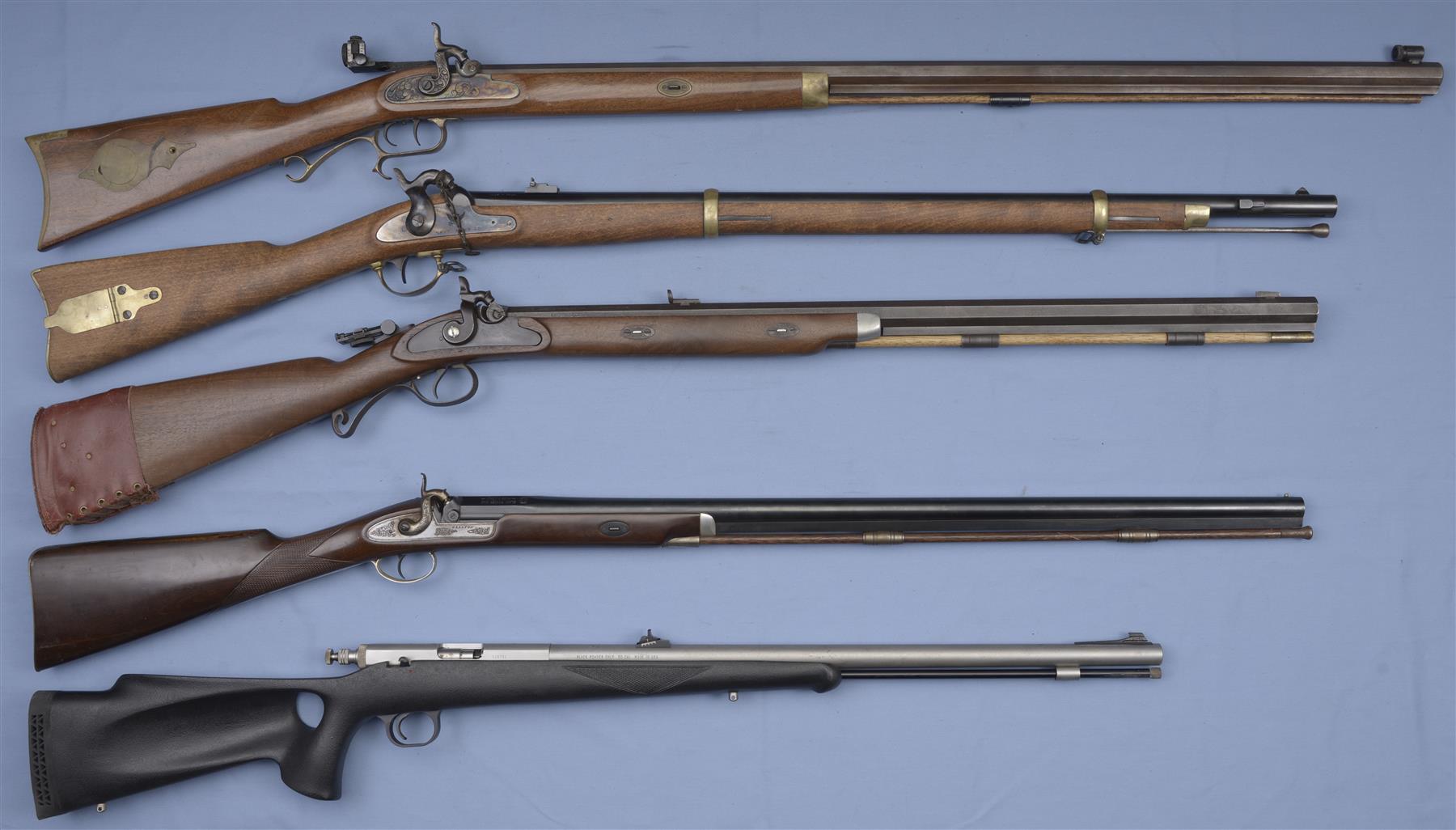 Five Contemporary Black Powder Long Guns | Rock Island Auction