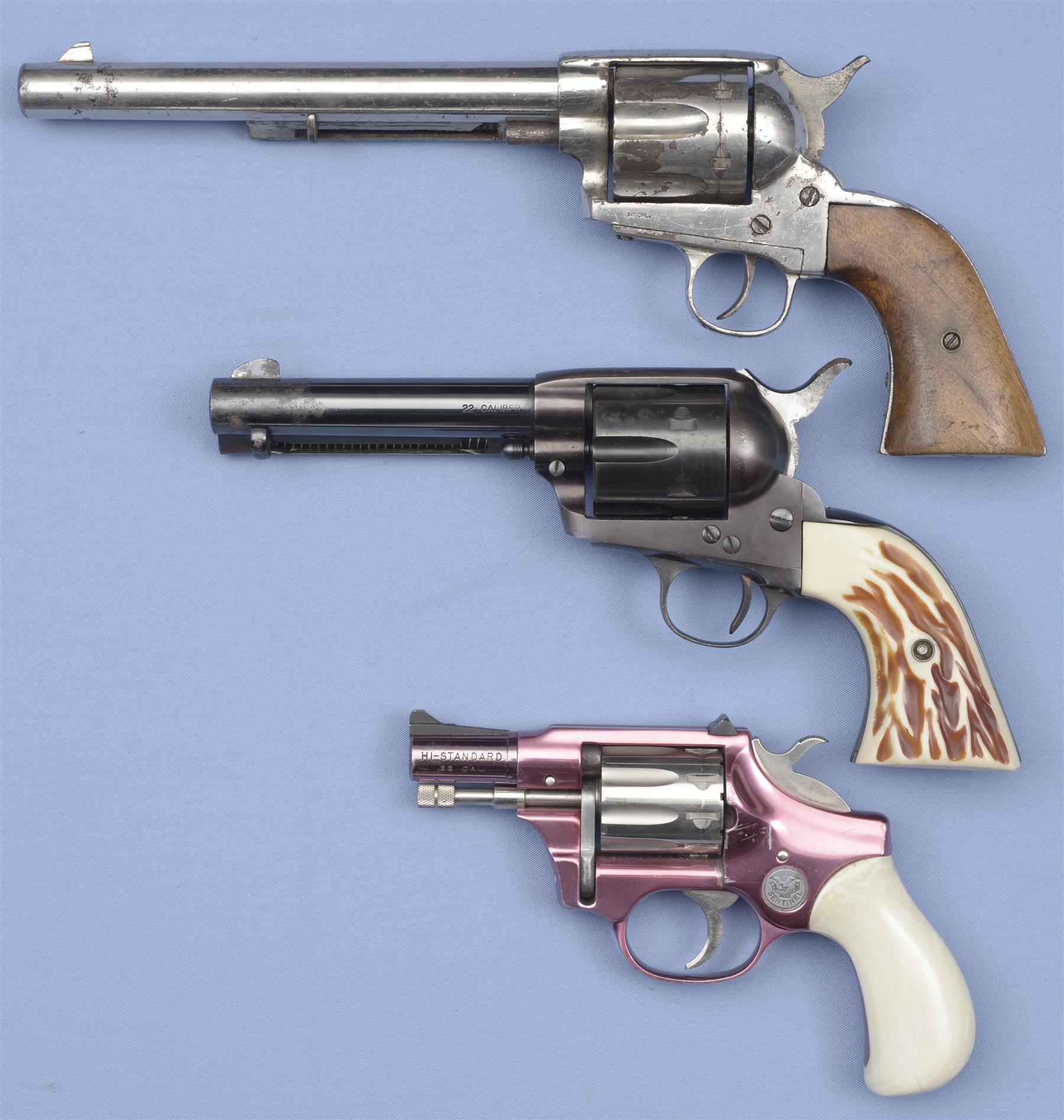 Three Revolvers | Rock Island Auction