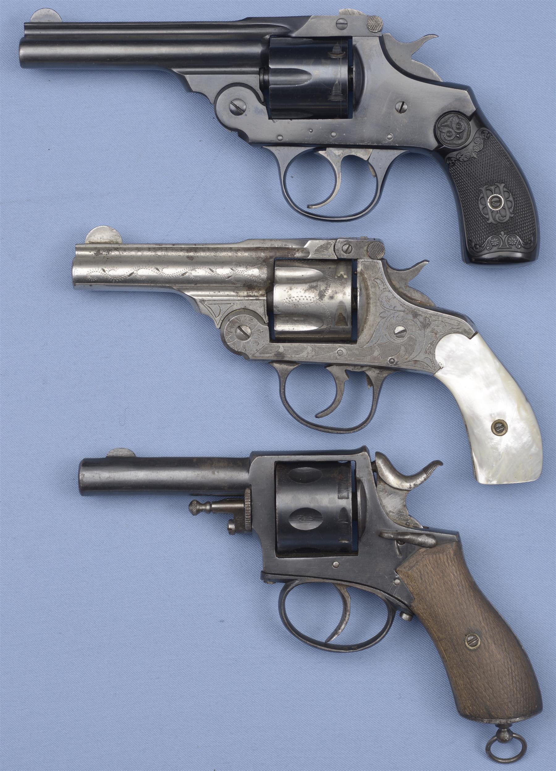 Three DA Revolvers | Rock Island Auction