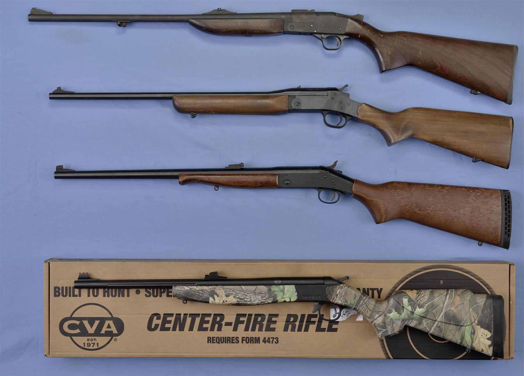 Four Small Caliber Rifles | Rock Island Auction
