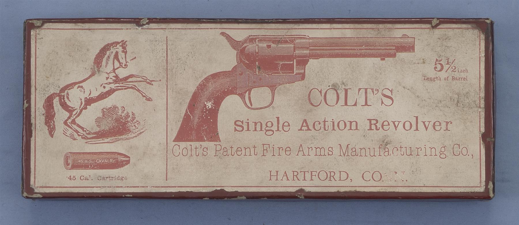 Reproduction Colt Single Action Army Revolver Box | Rock Island Auction