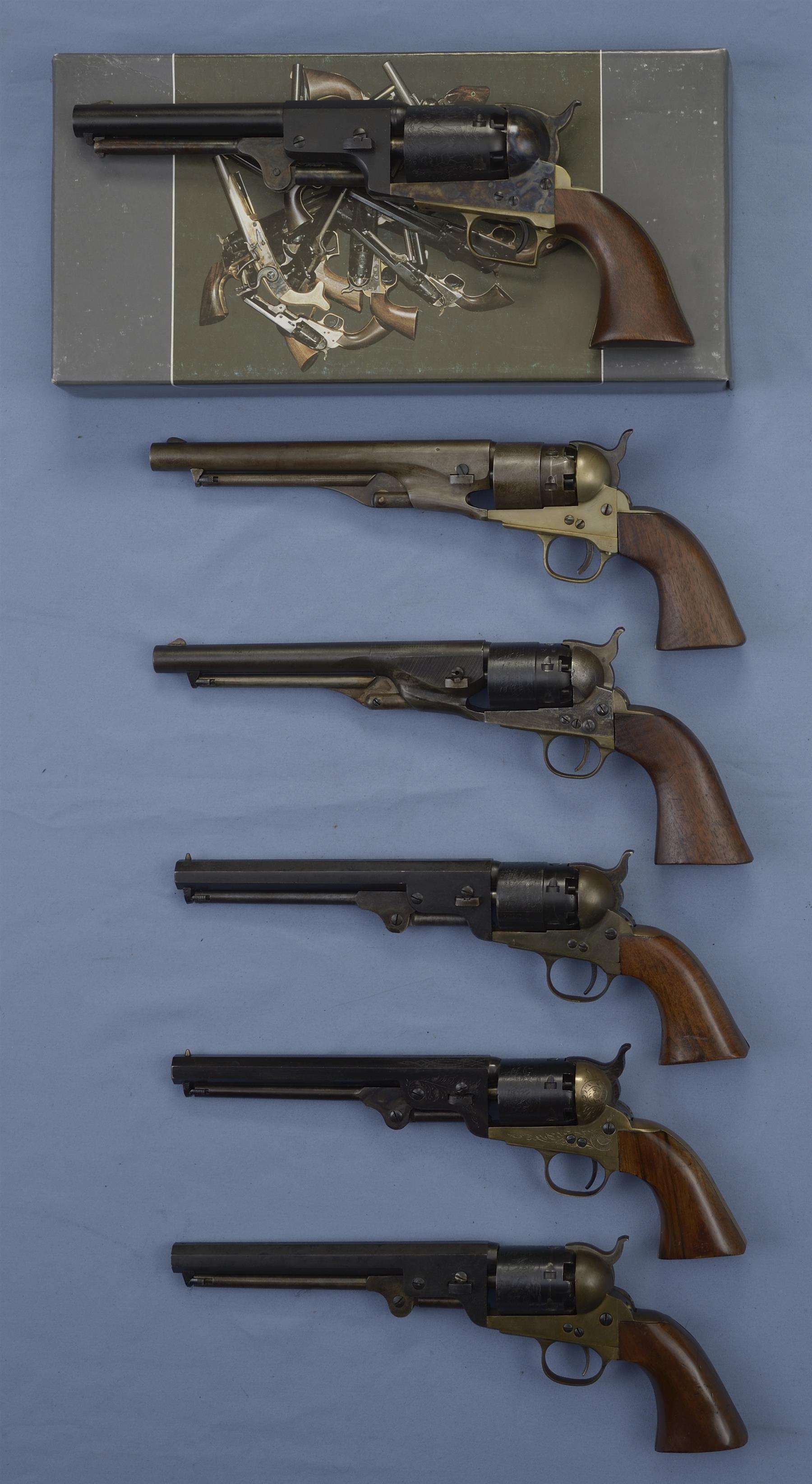 Six Contemporary Percussion Revolvers | Rock Island Auction