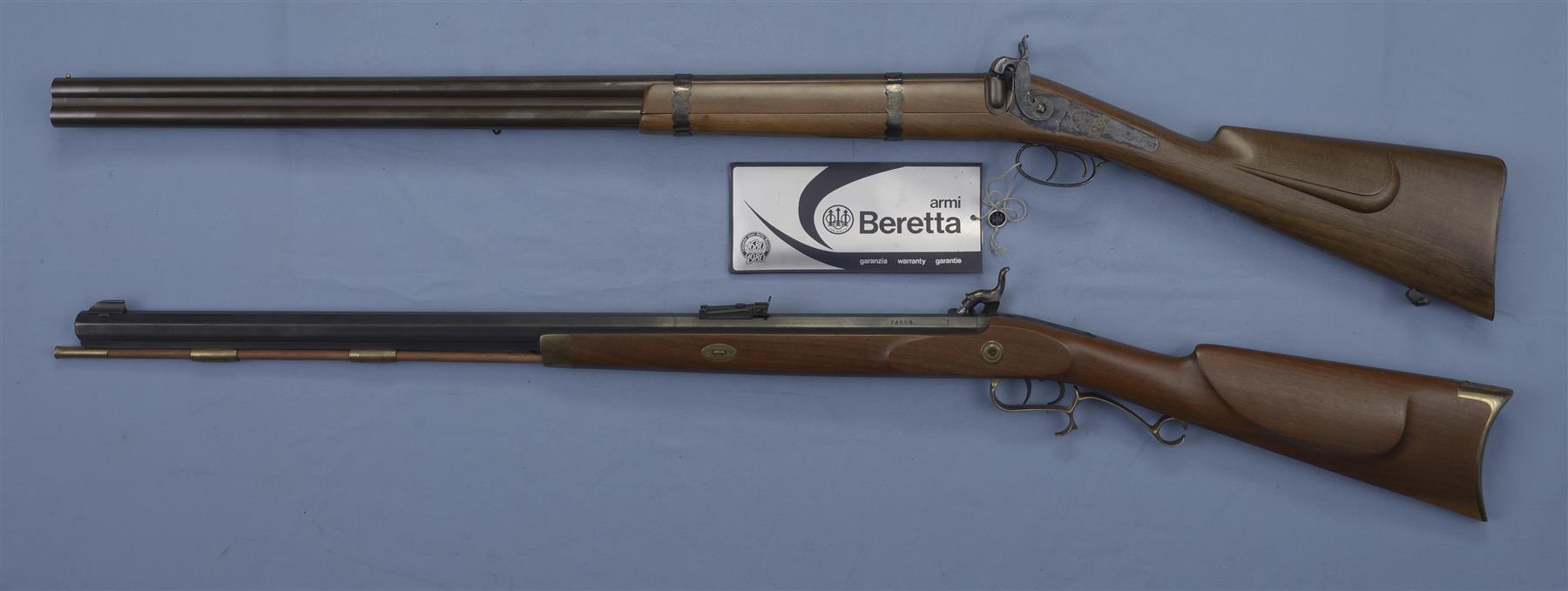 Two Black Powder Long Guns | Rock Island Auction